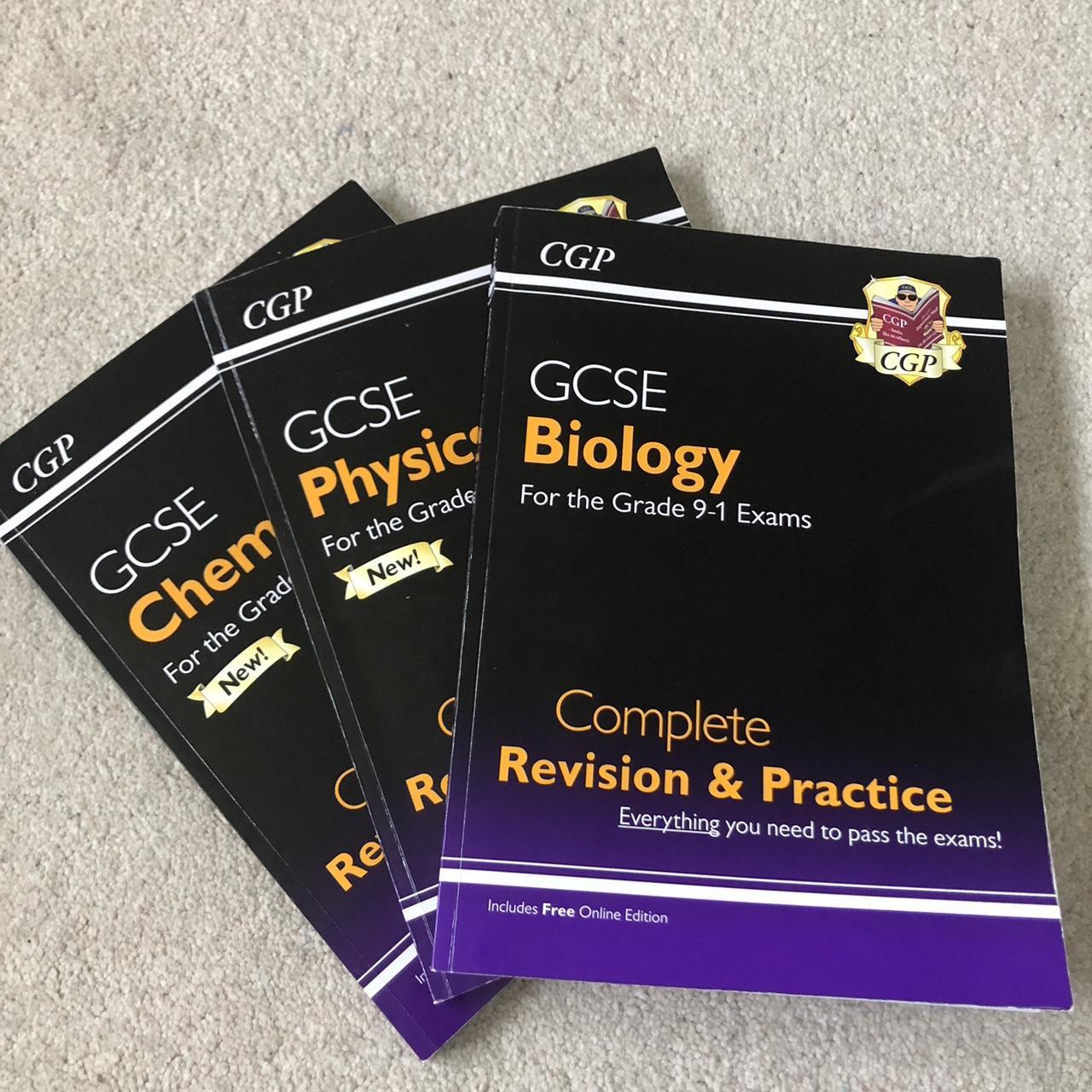 cgp gcse tripple science textbooks #cgp #gcse... - Depop