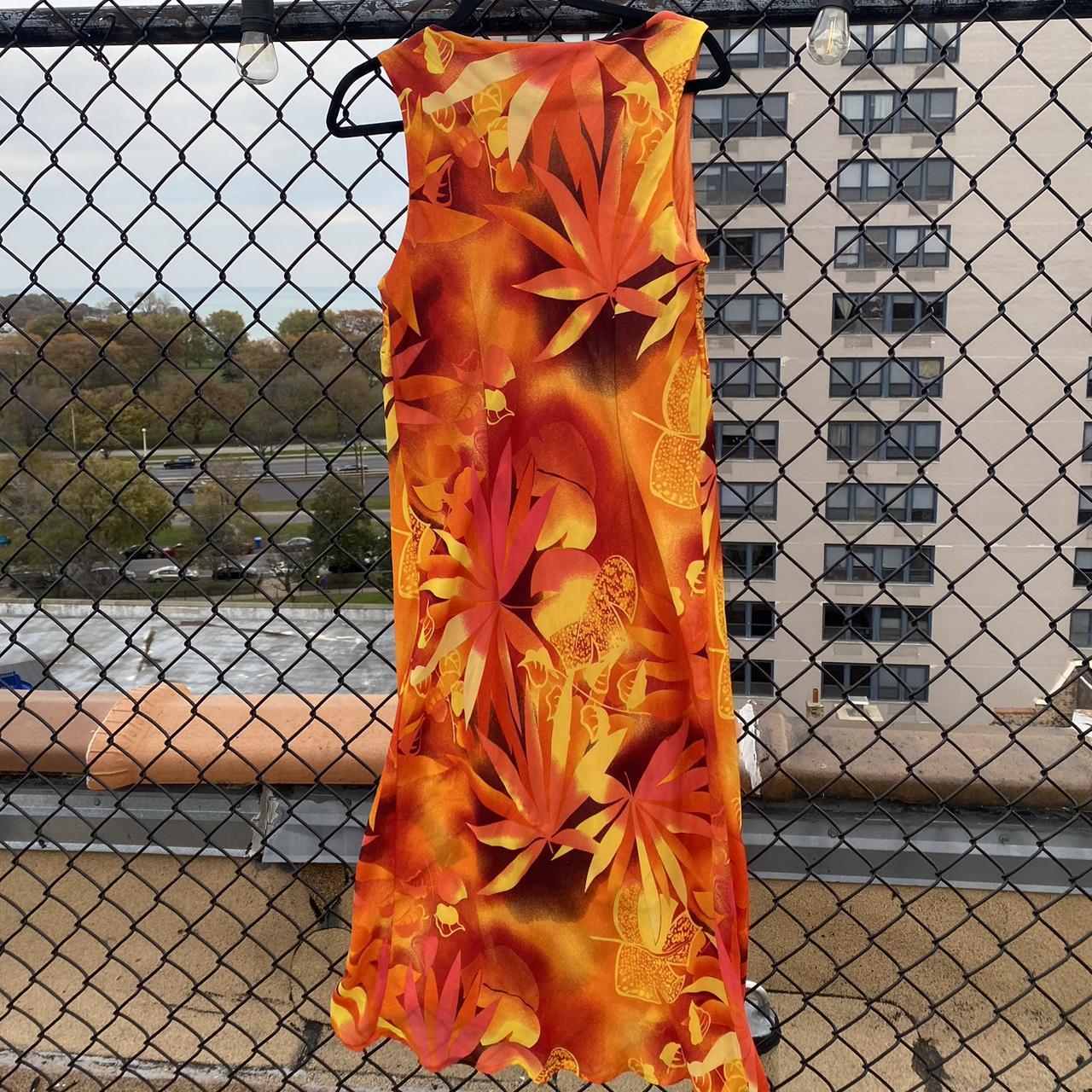 Fun colorful dress, measurements available upon... - Depop