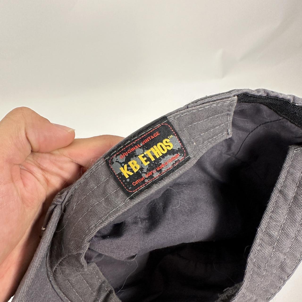 Gray grunge mall goth y2k hat. Affliction core. - Depop