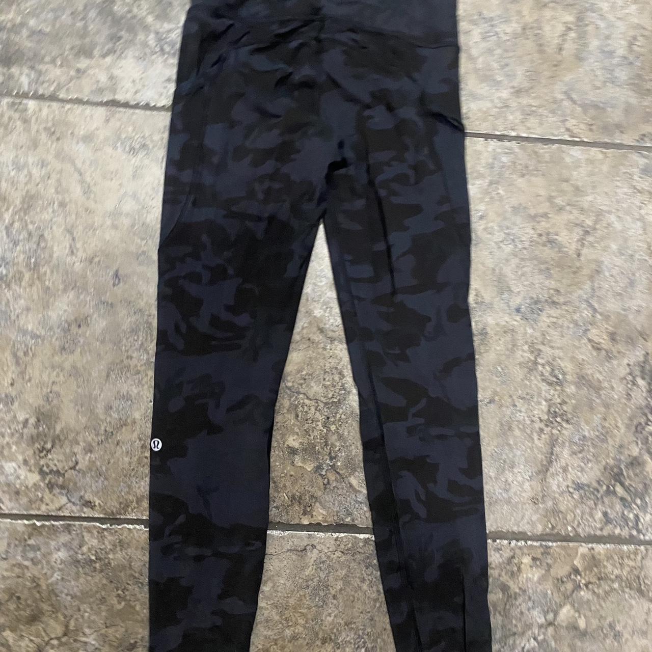 Lululemon camo align leggings that are in great... - Depop