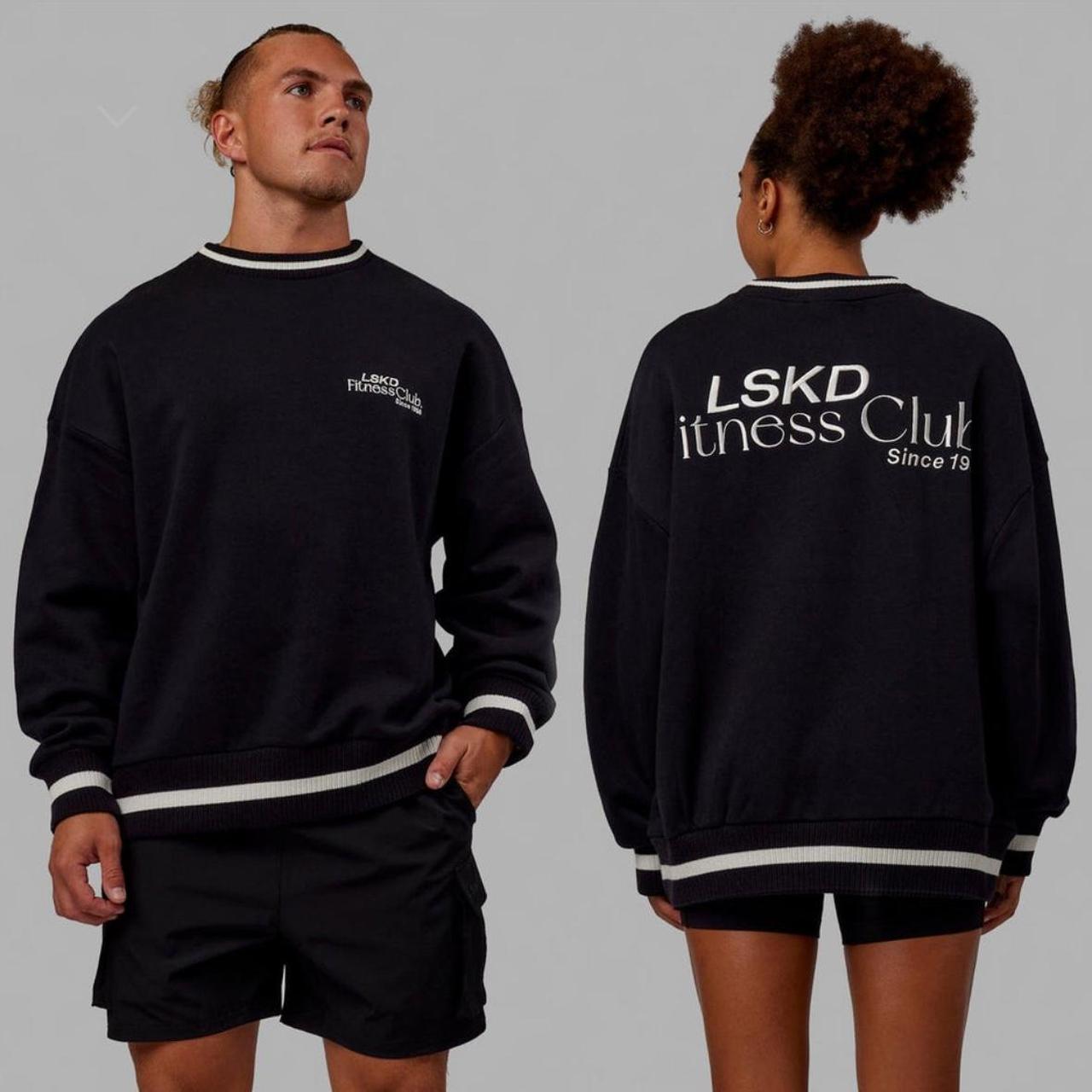 LSKD Fitness Club Sweater #black #sweater #jumper... - Depop
