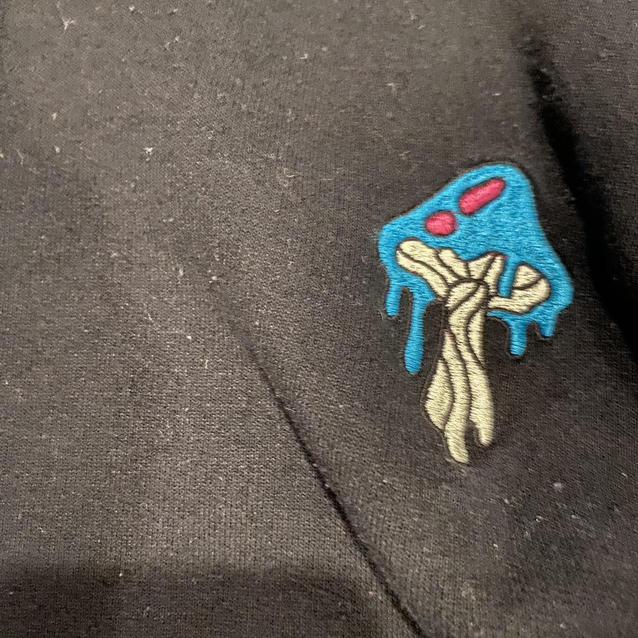 - y2k black riot revolution hoodie - brand: riot... - Depop