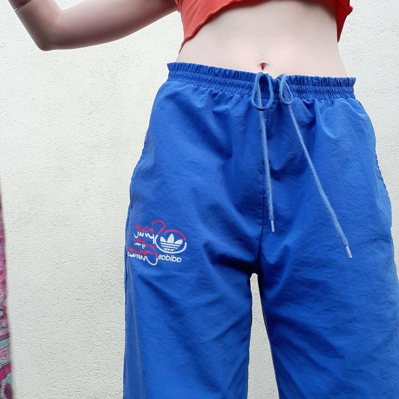Vintage adidas trackies Cobalt blue Got on depop... - Depop