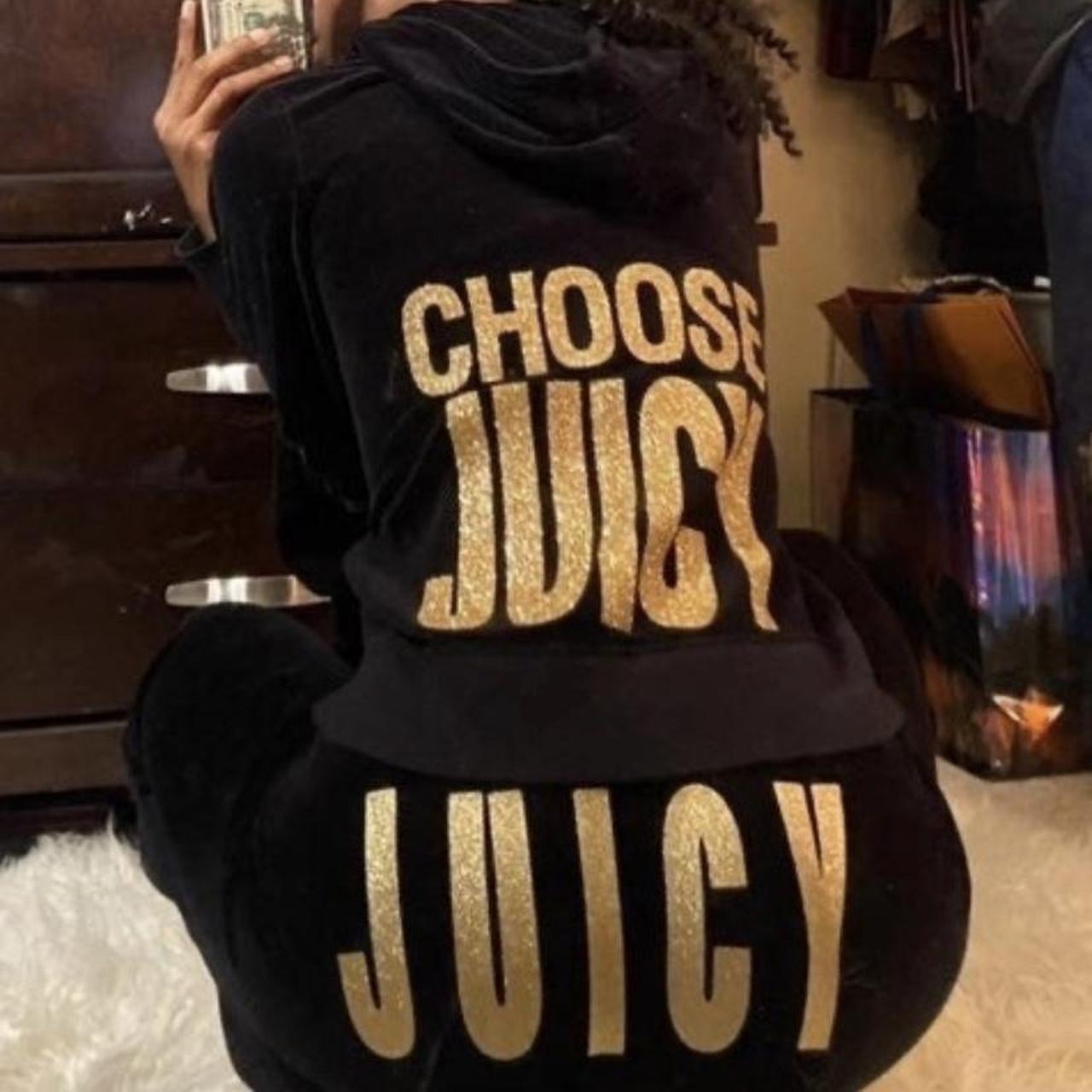 CHOOSE JUICY juicy couture track jacket! Jacket... - Depop