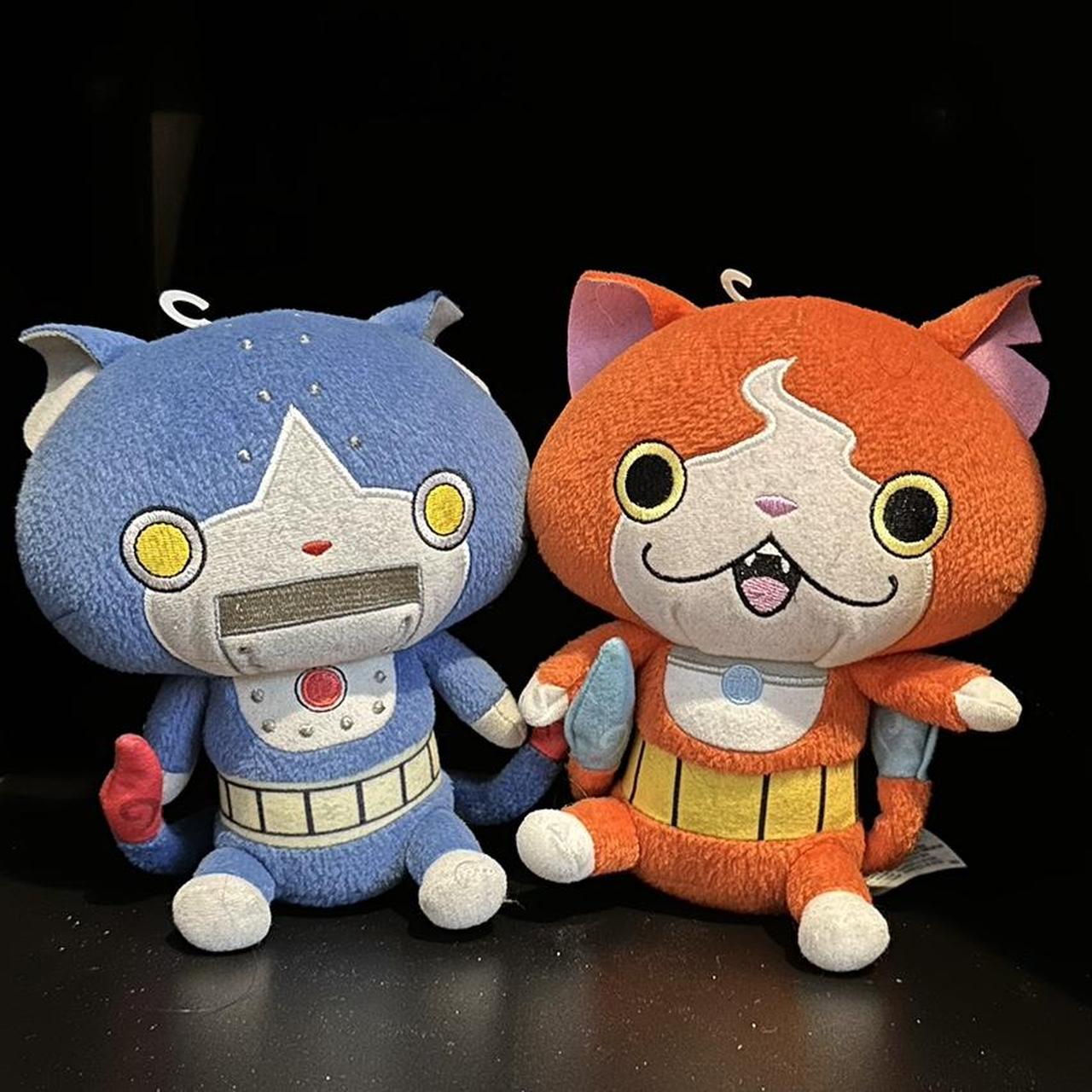 Yo-Kai Watch 6 inch Robonyan and Jibanyan plush... - Depop