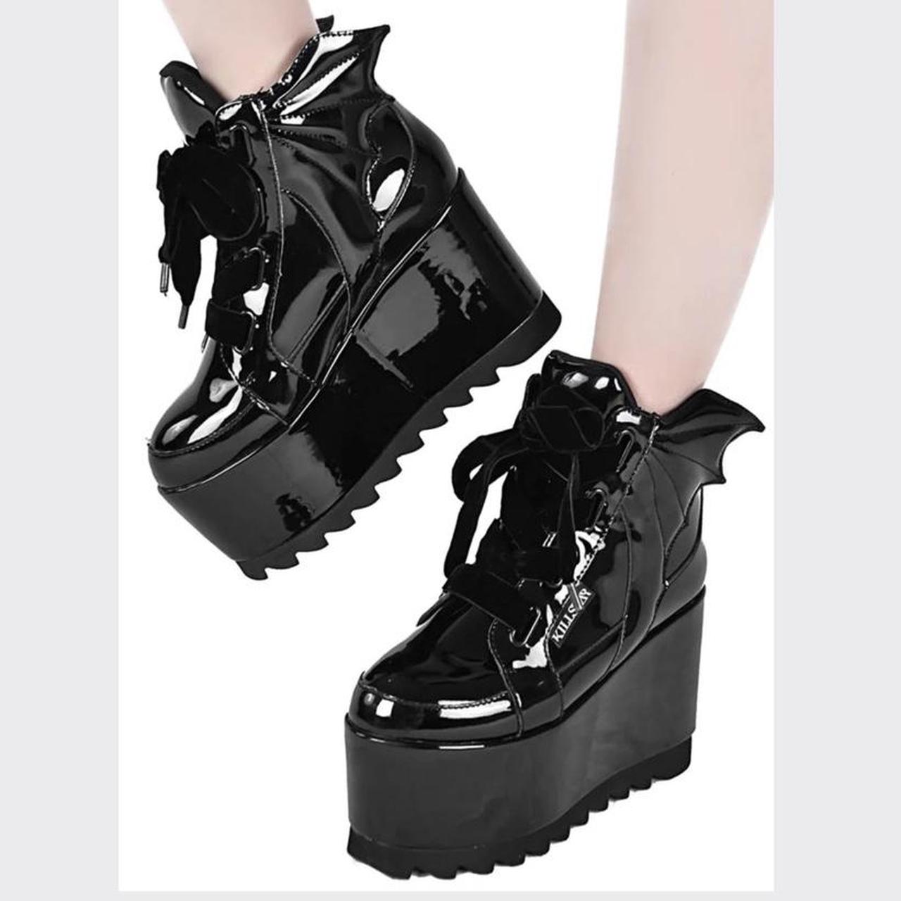 RARE KILLSTAR DEAD 4EVER PLATFORMS 🖤 Size 7 US. I’ve... - Depop