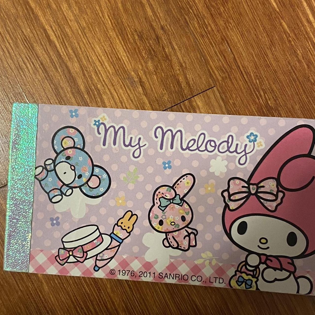 sanrio my melody notebook - Depop