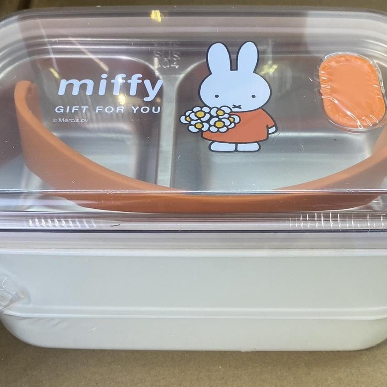 miffy 2 layer obento lunch boxes never used still... - Depop