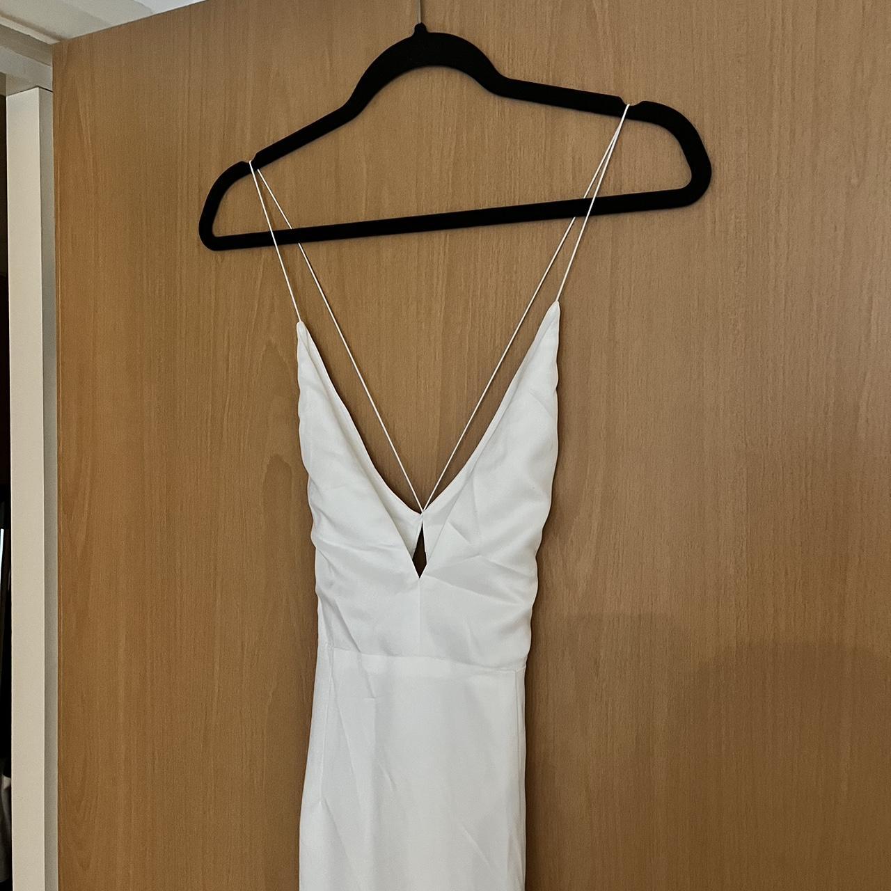 Meshki Kristin satin maxi dress, size small / 8,... - Depop