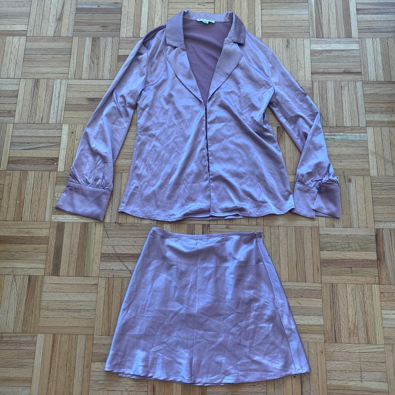 Satin matching set from a local boutique Similar to... - Depop