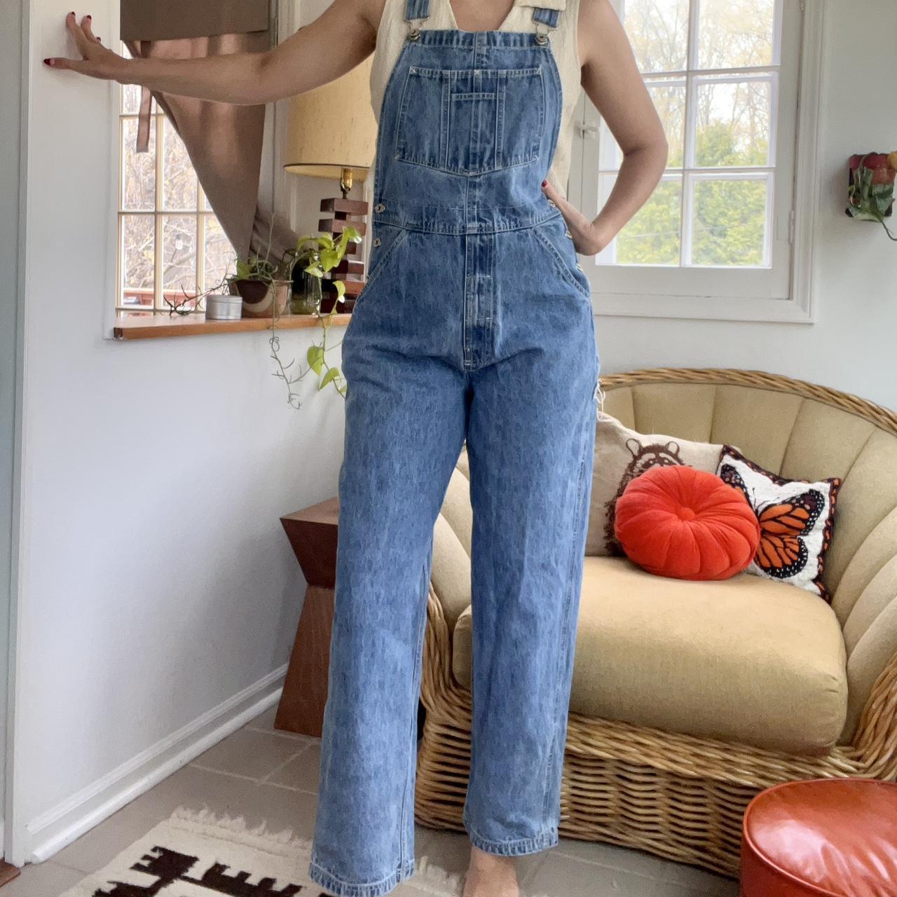 Arizona Women's Blue Dungarees-overalls | Depop