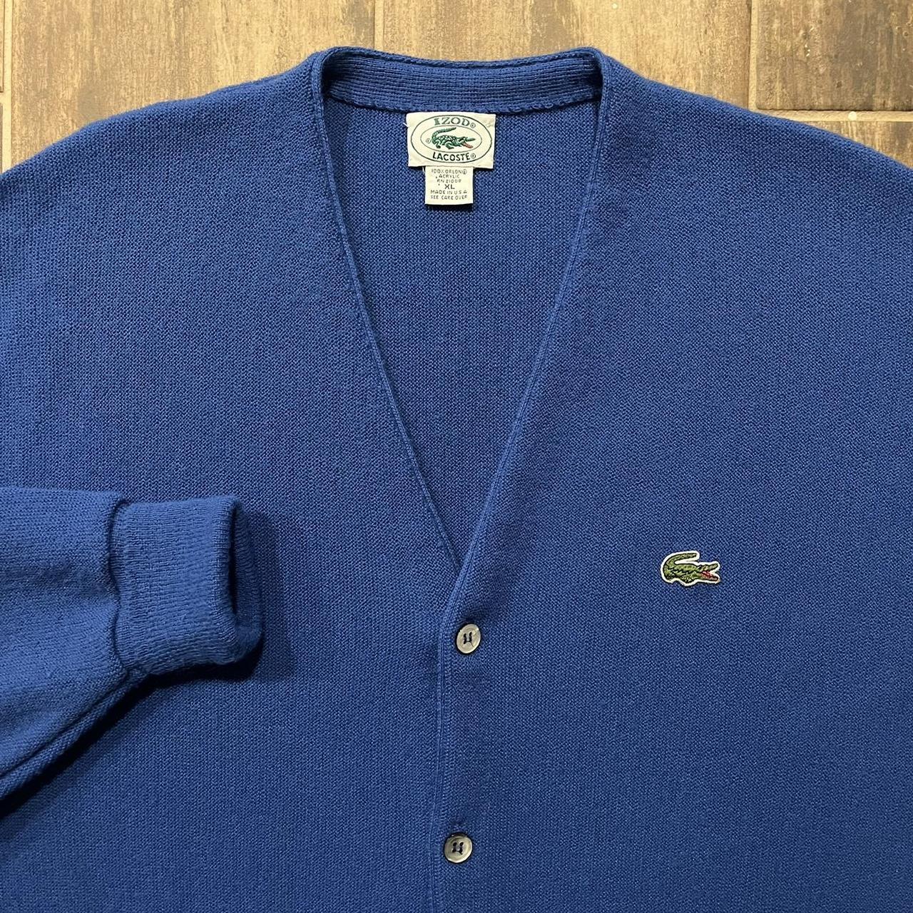 Vintage Made In USA Late 80s/Early 90s Izod Lacoste... - Depop