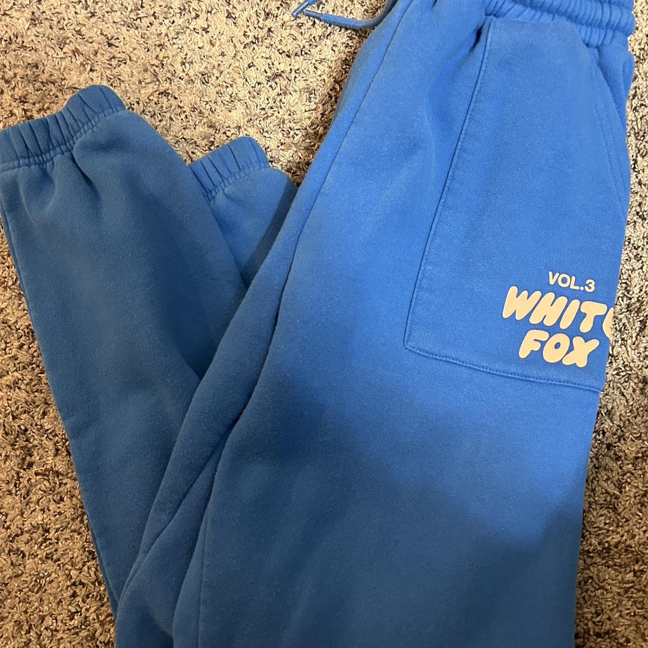 White fox boutique sweats - Depop