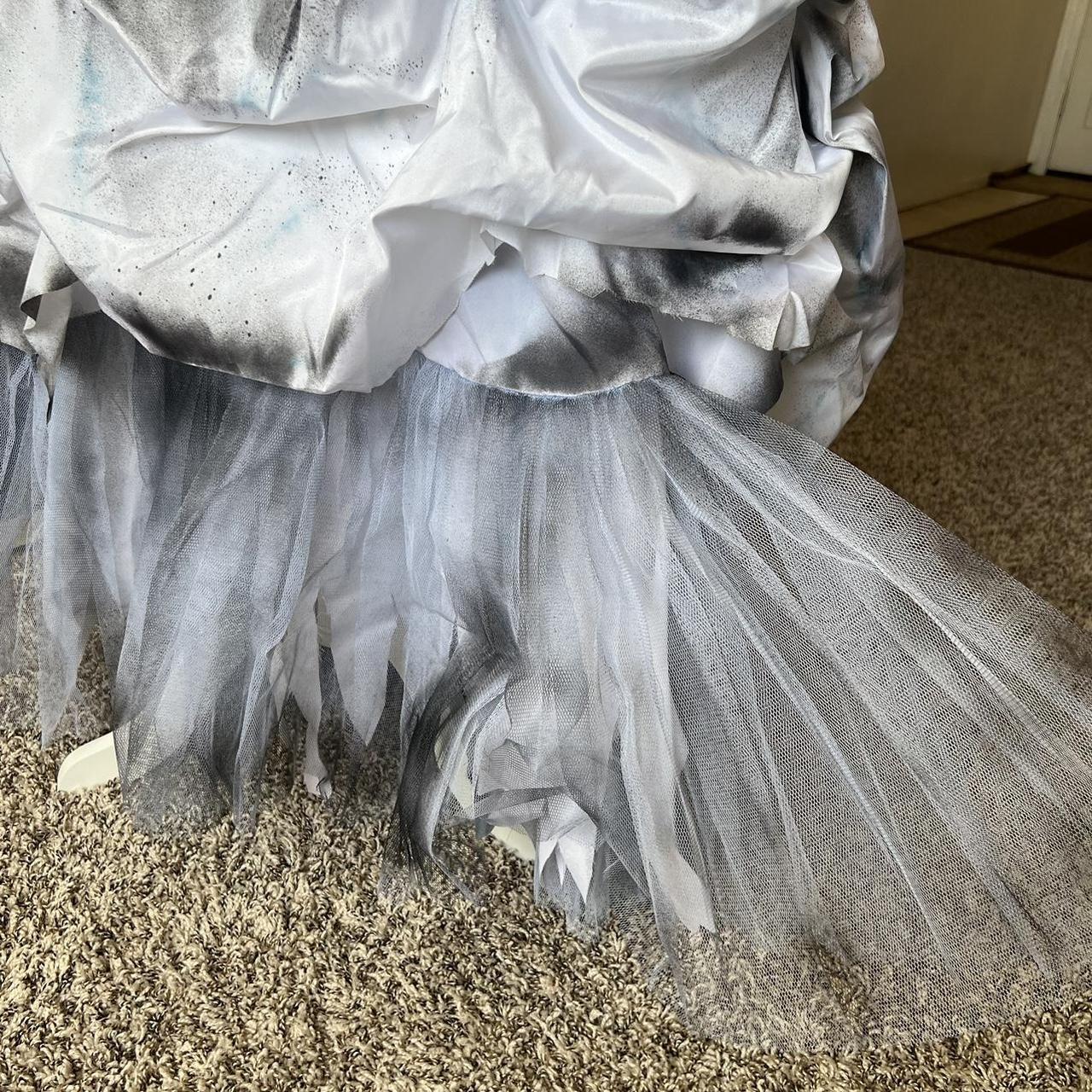 vintage corpse bride wedding dress beautiful... - Depop