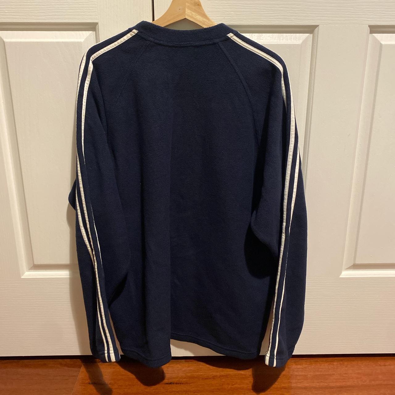 Vintage adidas fleece jumper - Great condition... - Depop