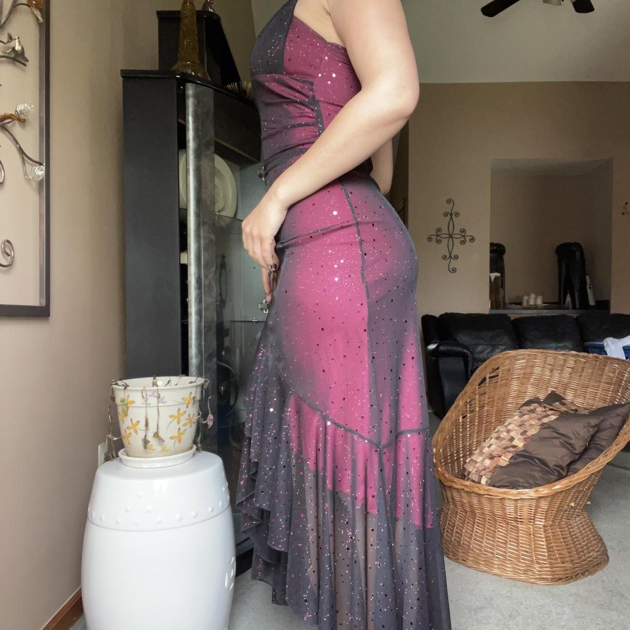 Romantic pink fairy maxi dress Stunning prom dress,... - Depop