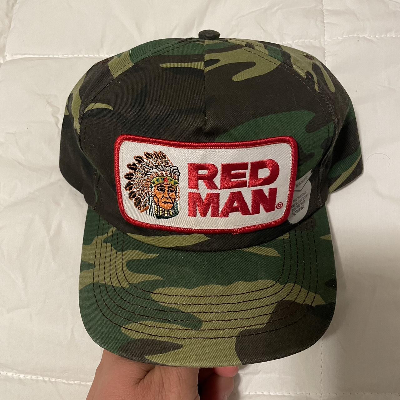 Vintage Camo REDMAN cap #redman #americasbest... - Depop