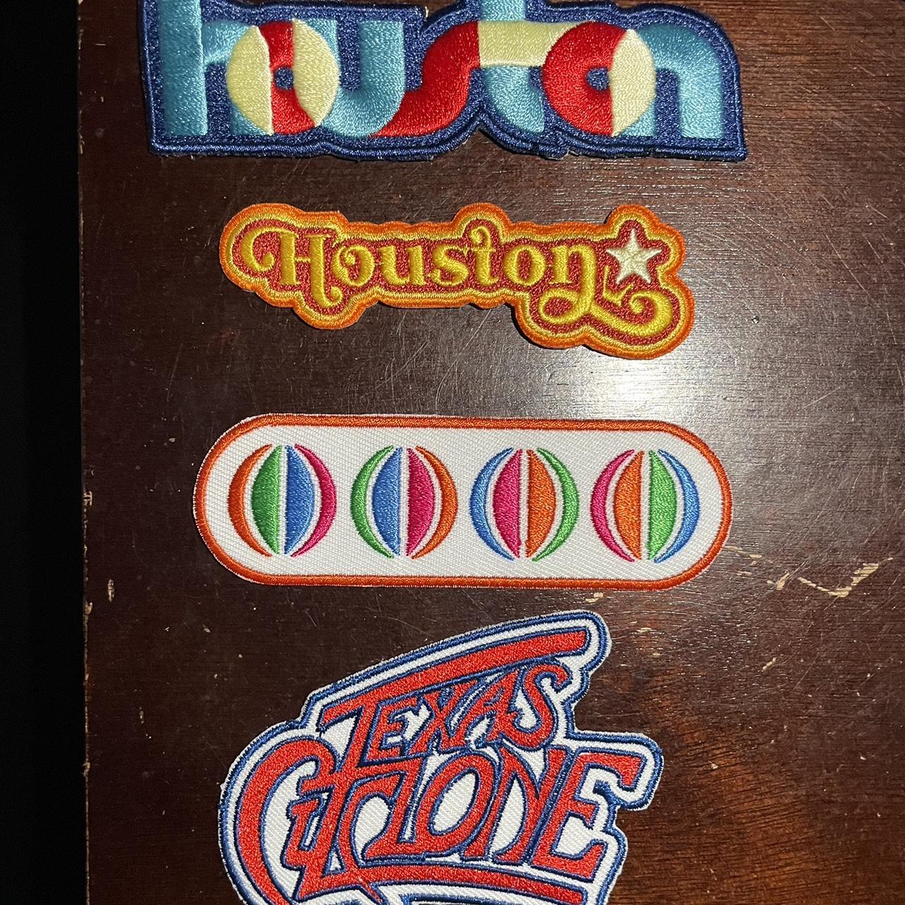 Astroworld patches #houston #astroworld #patch... - Depop