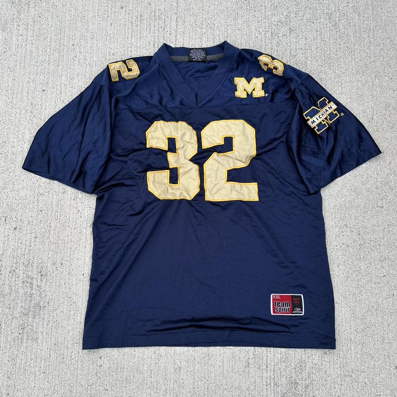 Vintage 90s Michigan Wolverines Football Jersey... - Depop