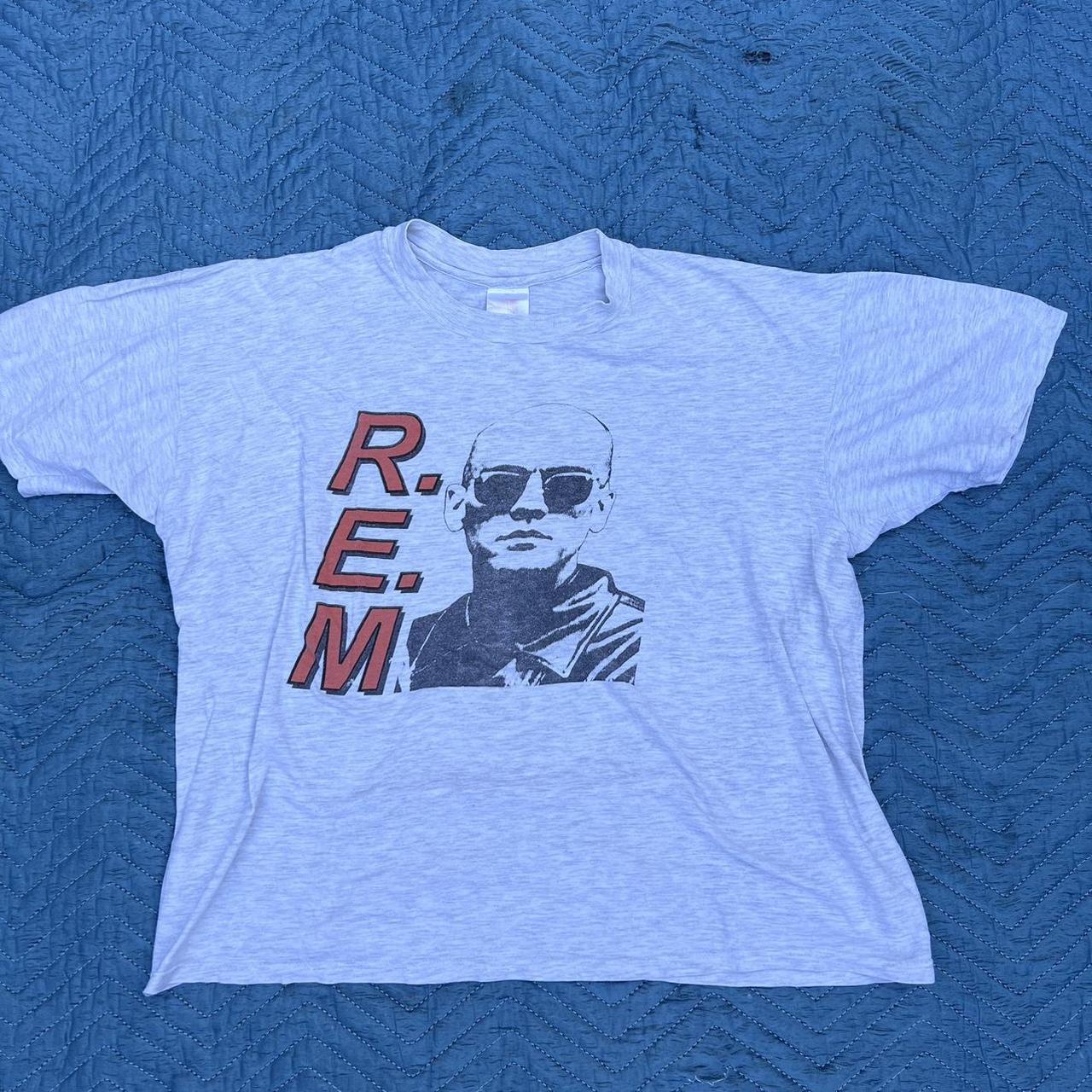 1995 REM shirt. Size XL. Good condition. Small paint... | Depop