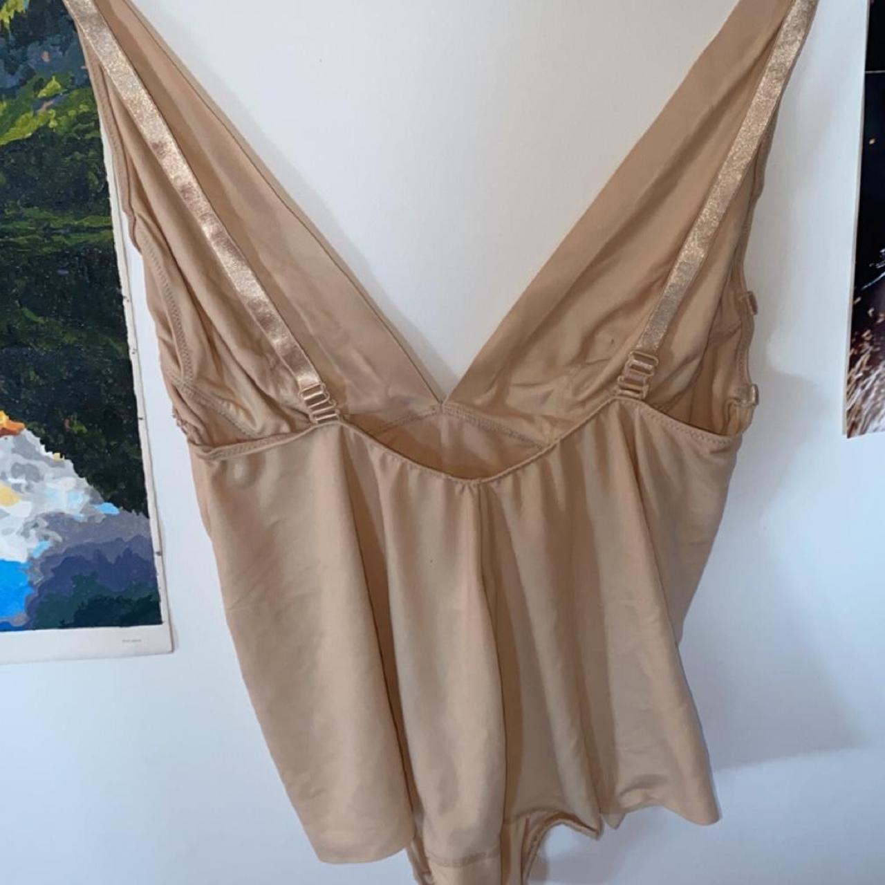 Maidenform Women's Tan Bodysuit | Depop