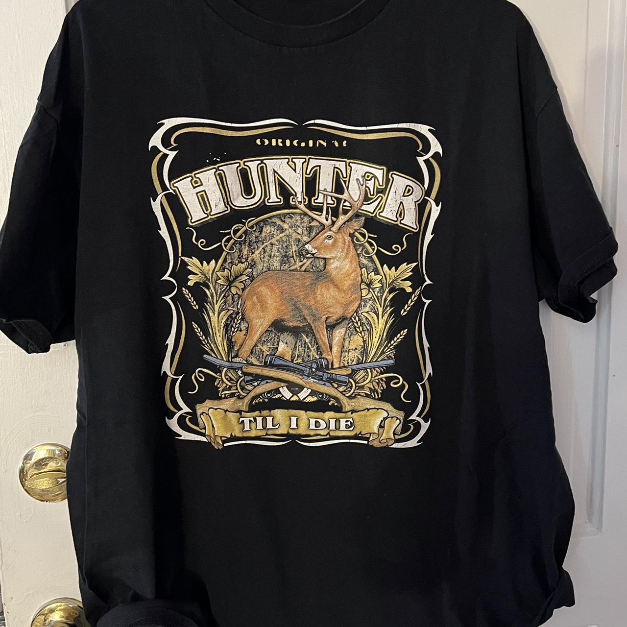Goofy hunter til I die shirt Open to offers! #grunge... - Depop