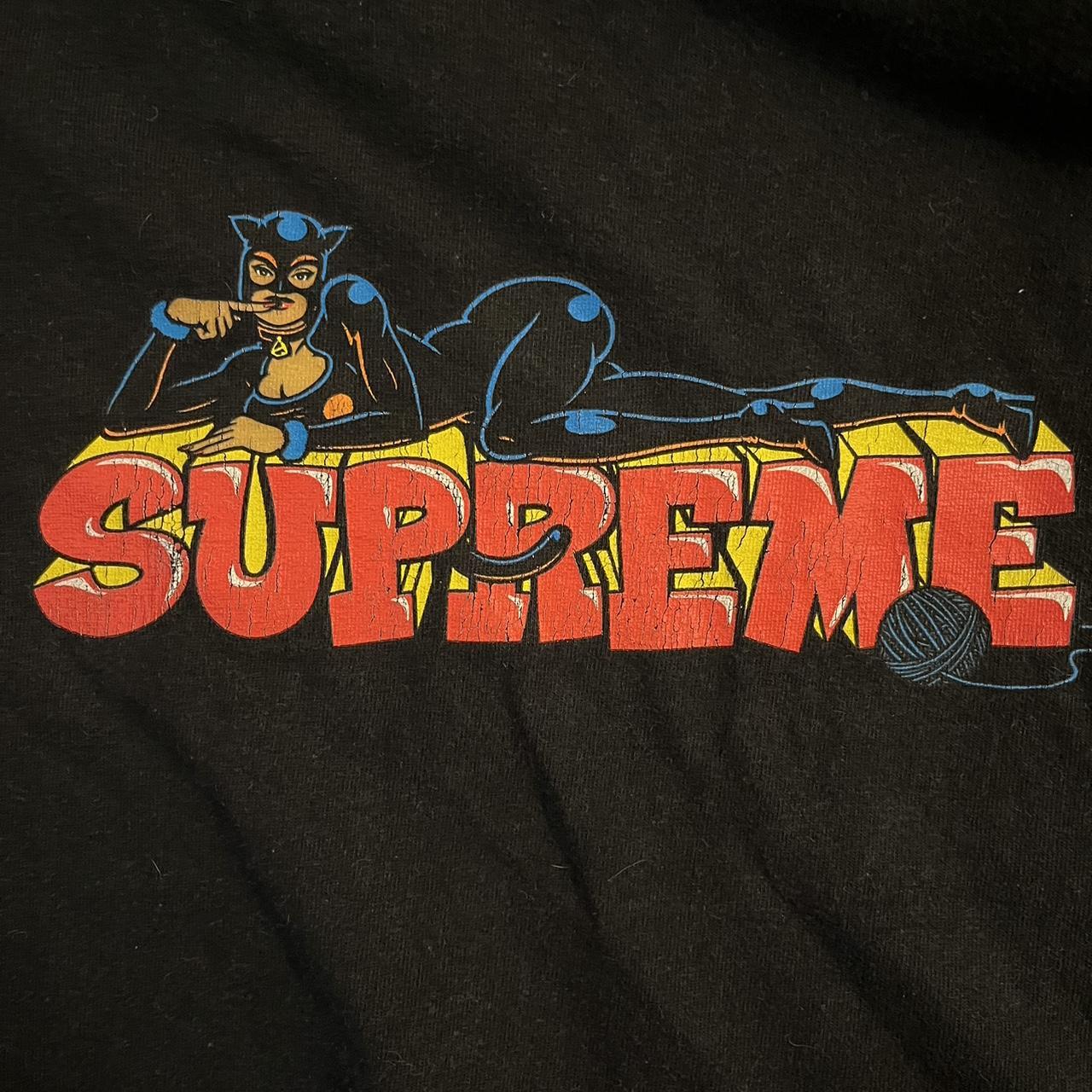 Supreme CatWoman Tee Worn a fair few times. good... - Depop