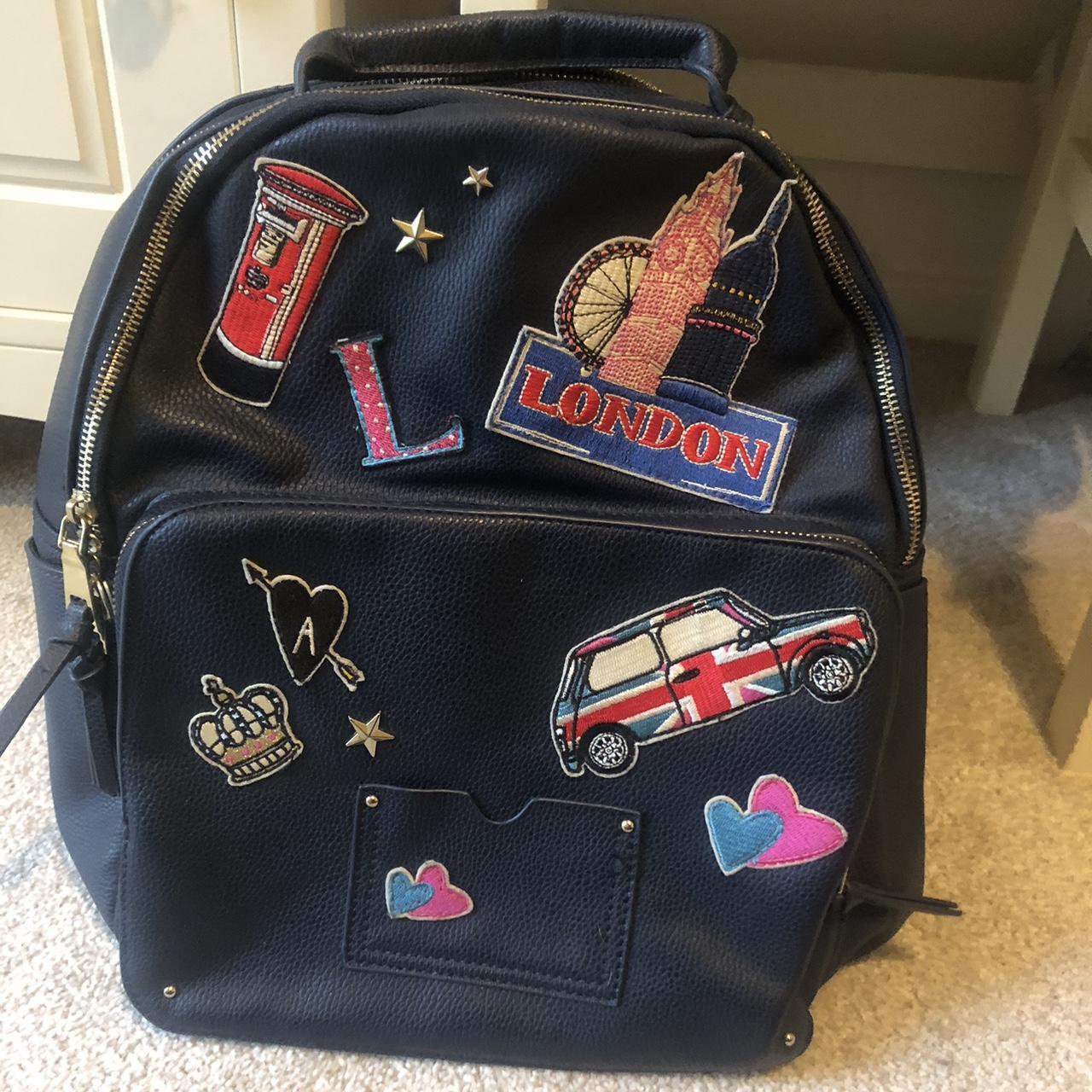 Accessorize Women's Navy Bag | Depop