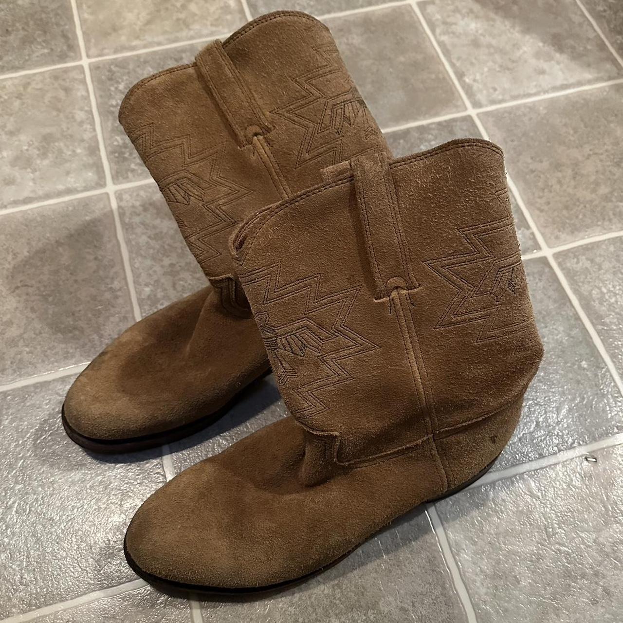 Frye Cowboy Boots with Vibram Sole Men’s... - Depop