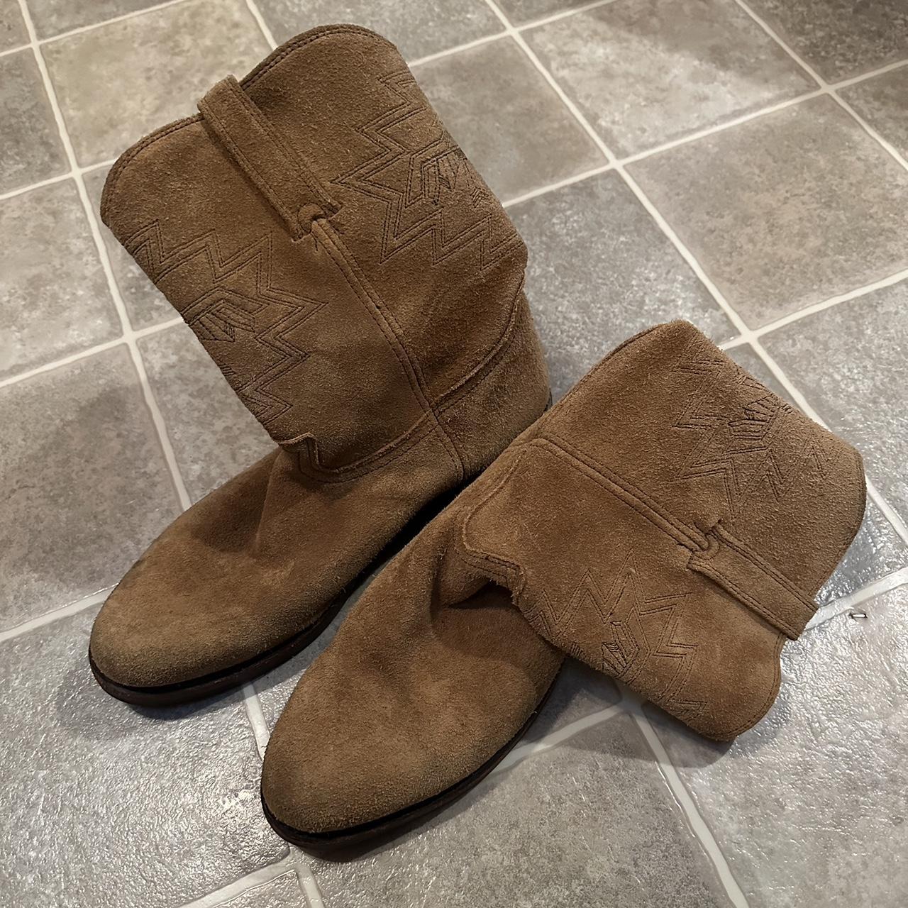 Frye Cowboy Boots with Vibram Sole Men’s... - Depop