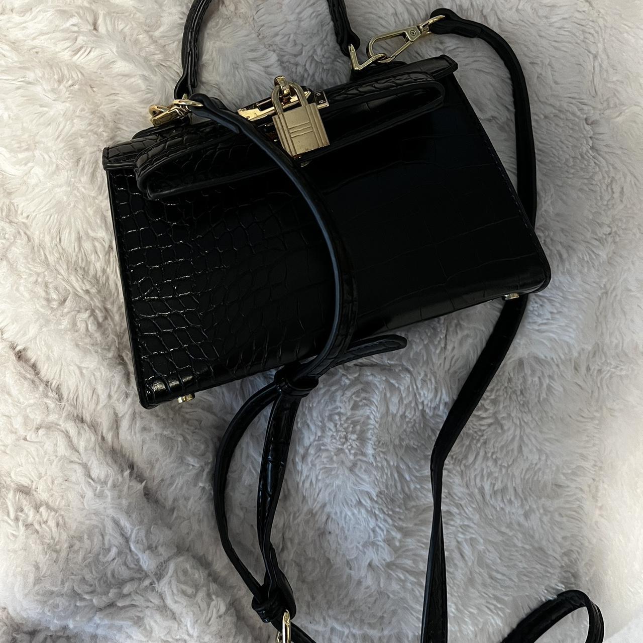 Princess Polly Black Bag In perfect condition... - Depop