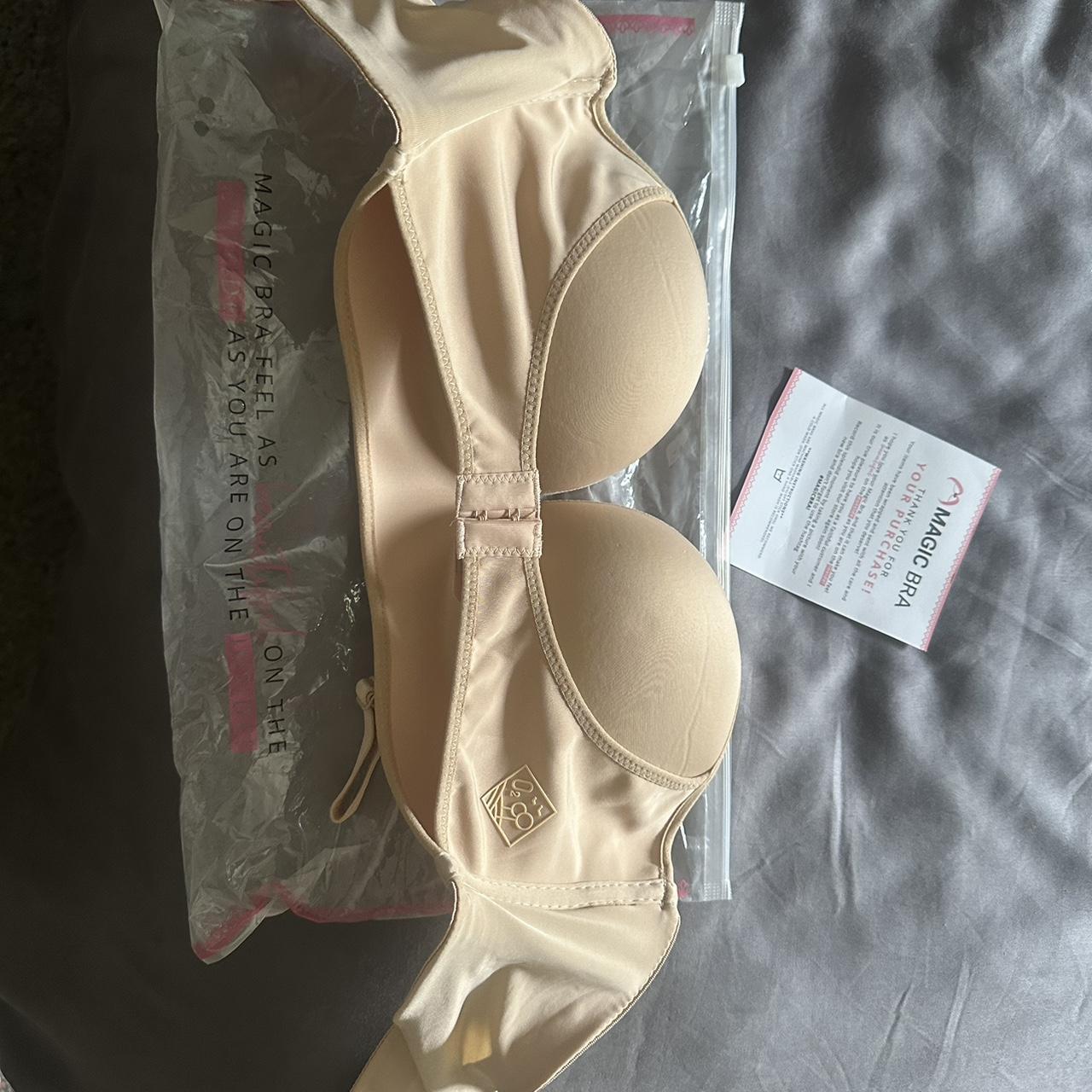 Magic Bra Nude Underwire Never Worn Just Doesnt Depop