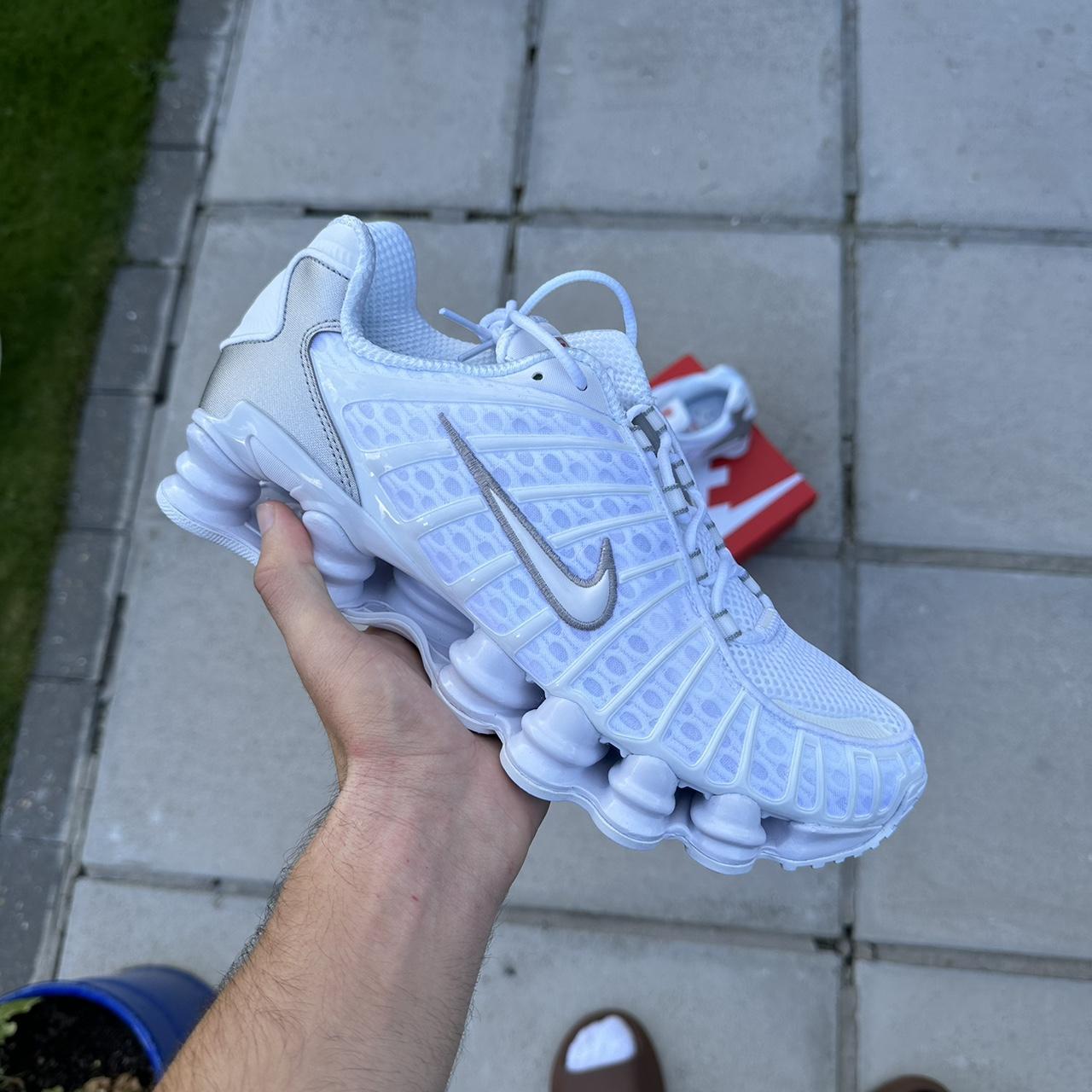 Nike white Shox tl uk7.5 Brand new with box (won on... - Depop