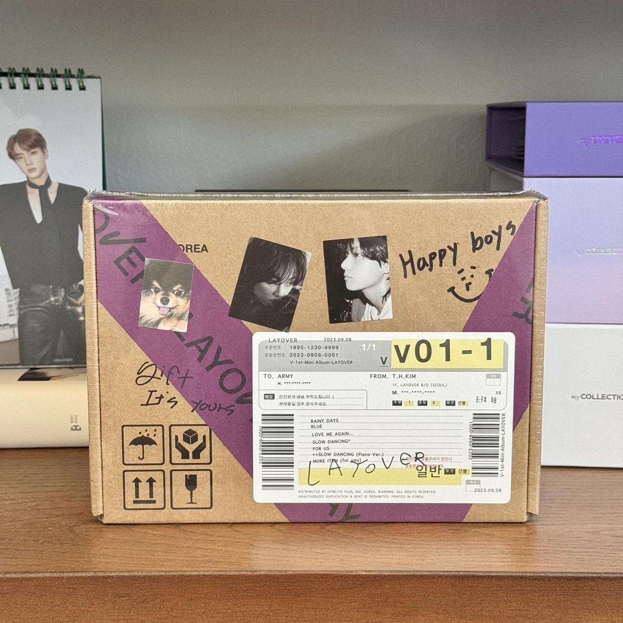 Layover Version 3 Purple Sealed Album 💌 Excellent... - Depop