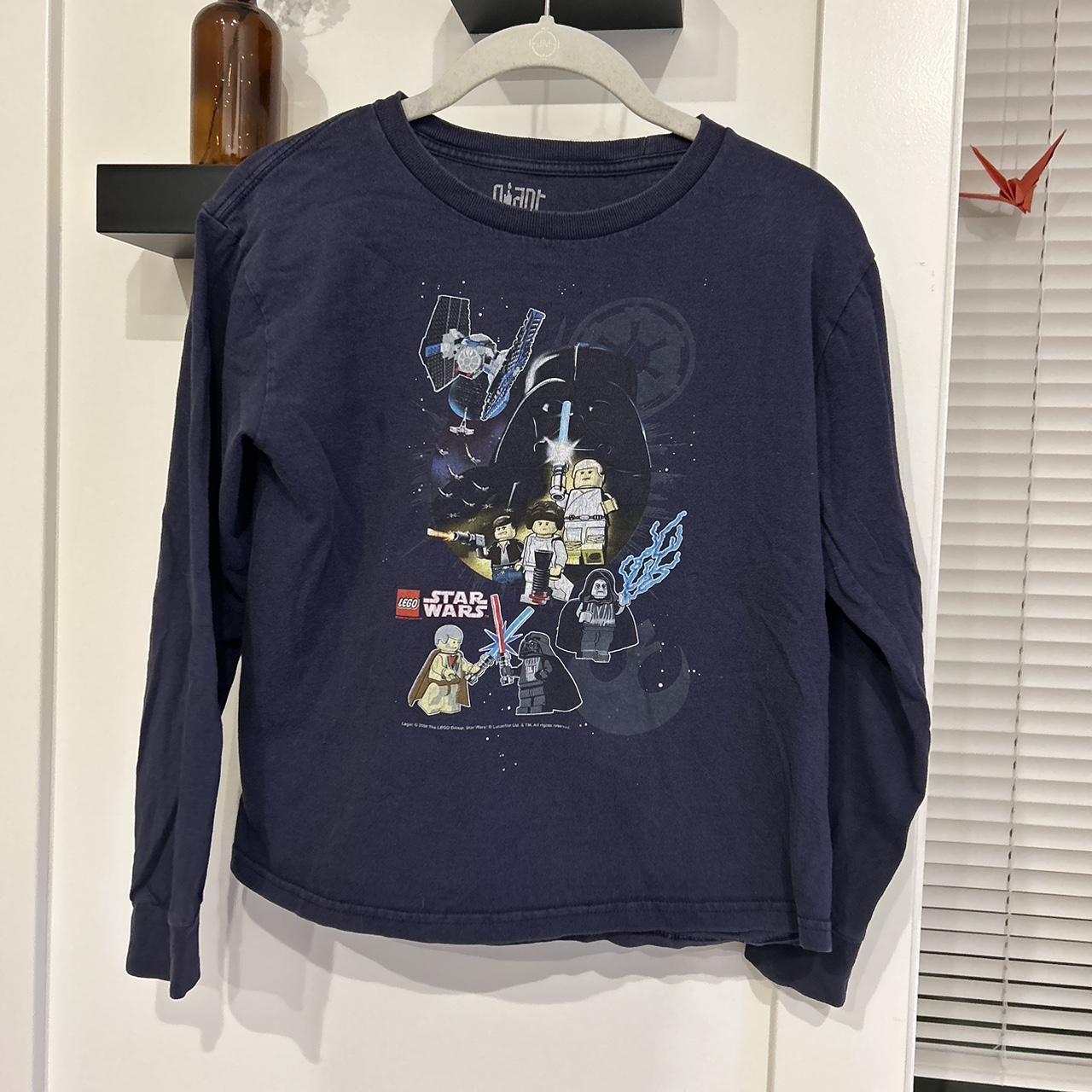 Y2k vtg Lego Star Wars t shirt 2008 Kids L/xl 17... - Depop