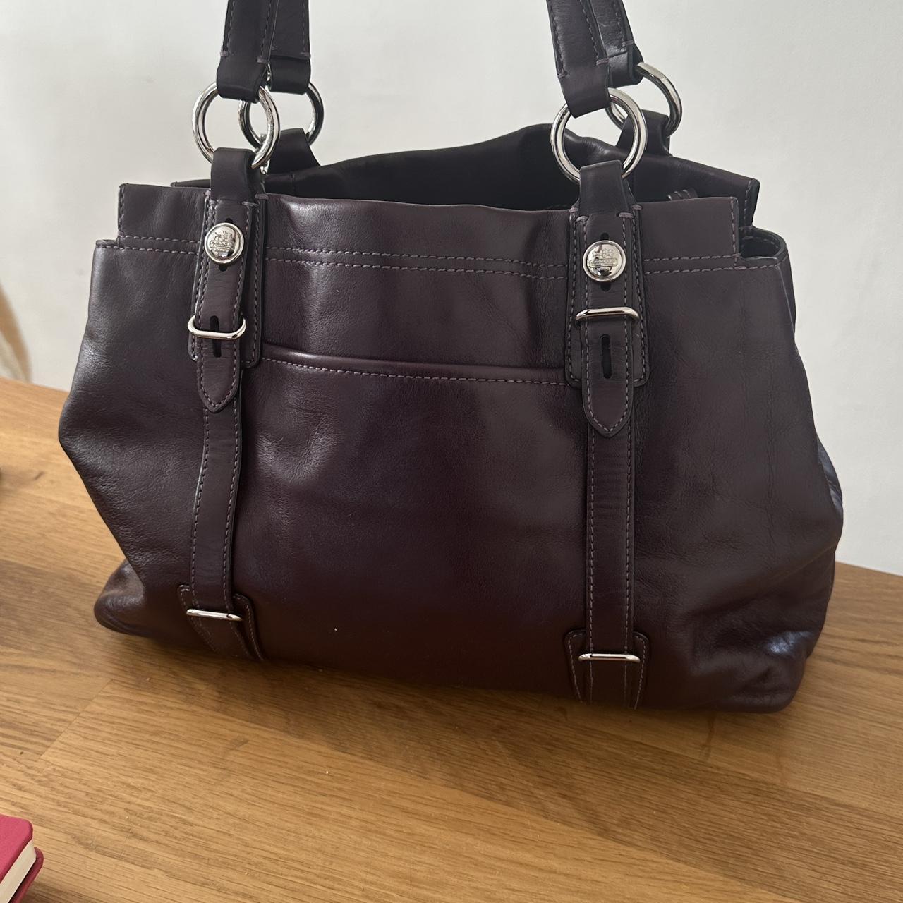 Coach Madison Mia Tote - Rare Plum... | Depop