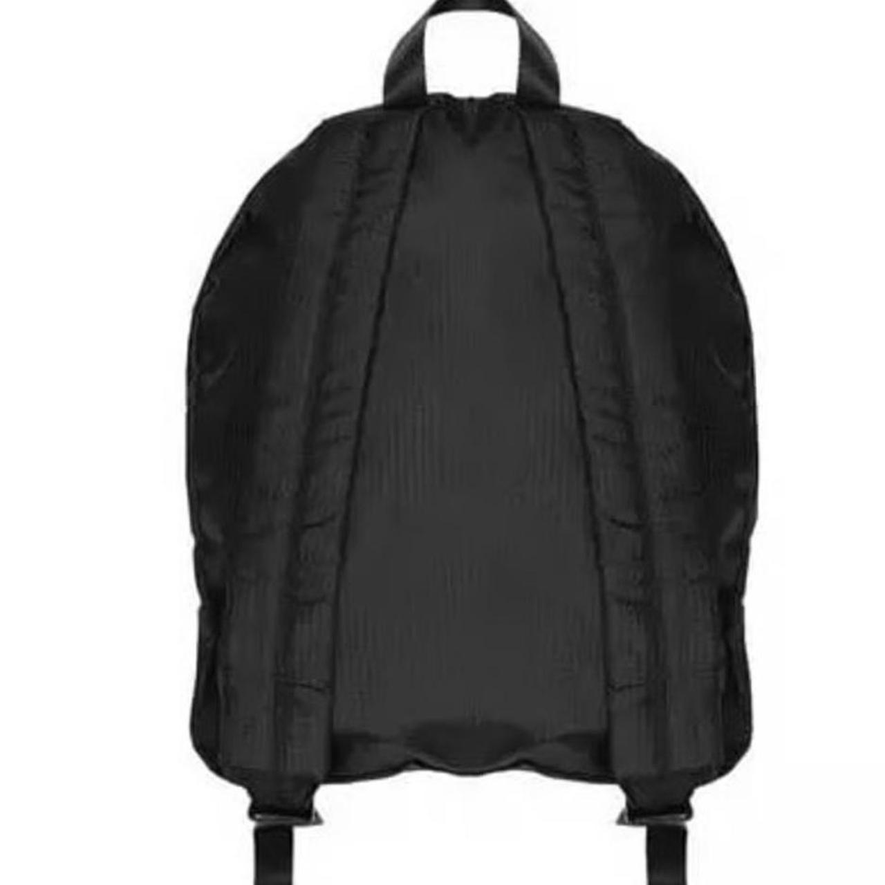 NWT Black & white G59 foldable backpack PACKABLE... | Depop