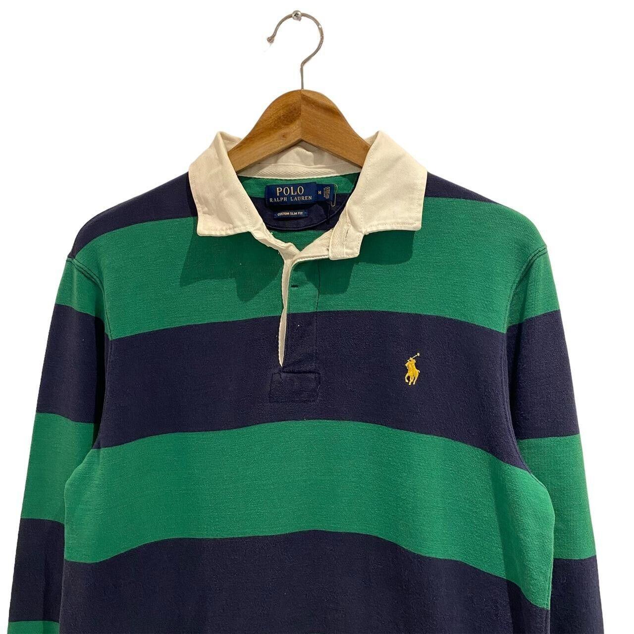 Ralph Lauren Rugby Shirt Embroidered pony. Custom... - Depop