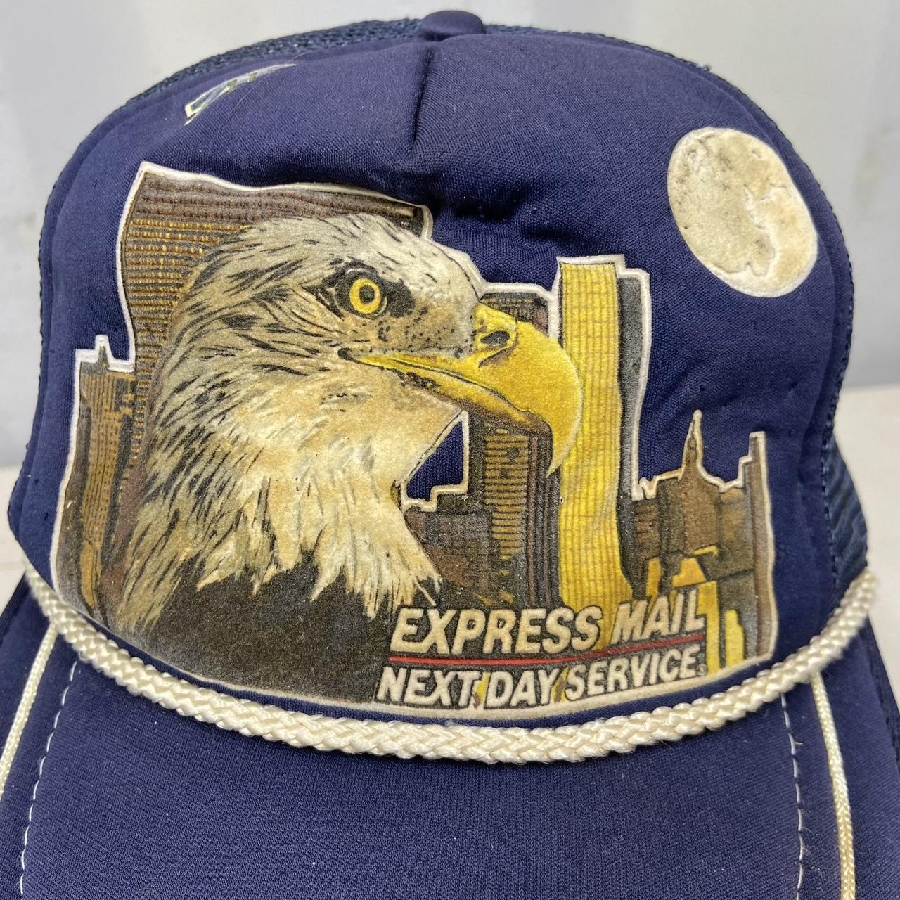 Vintage Postal service eagle snapback hat good... - Depop