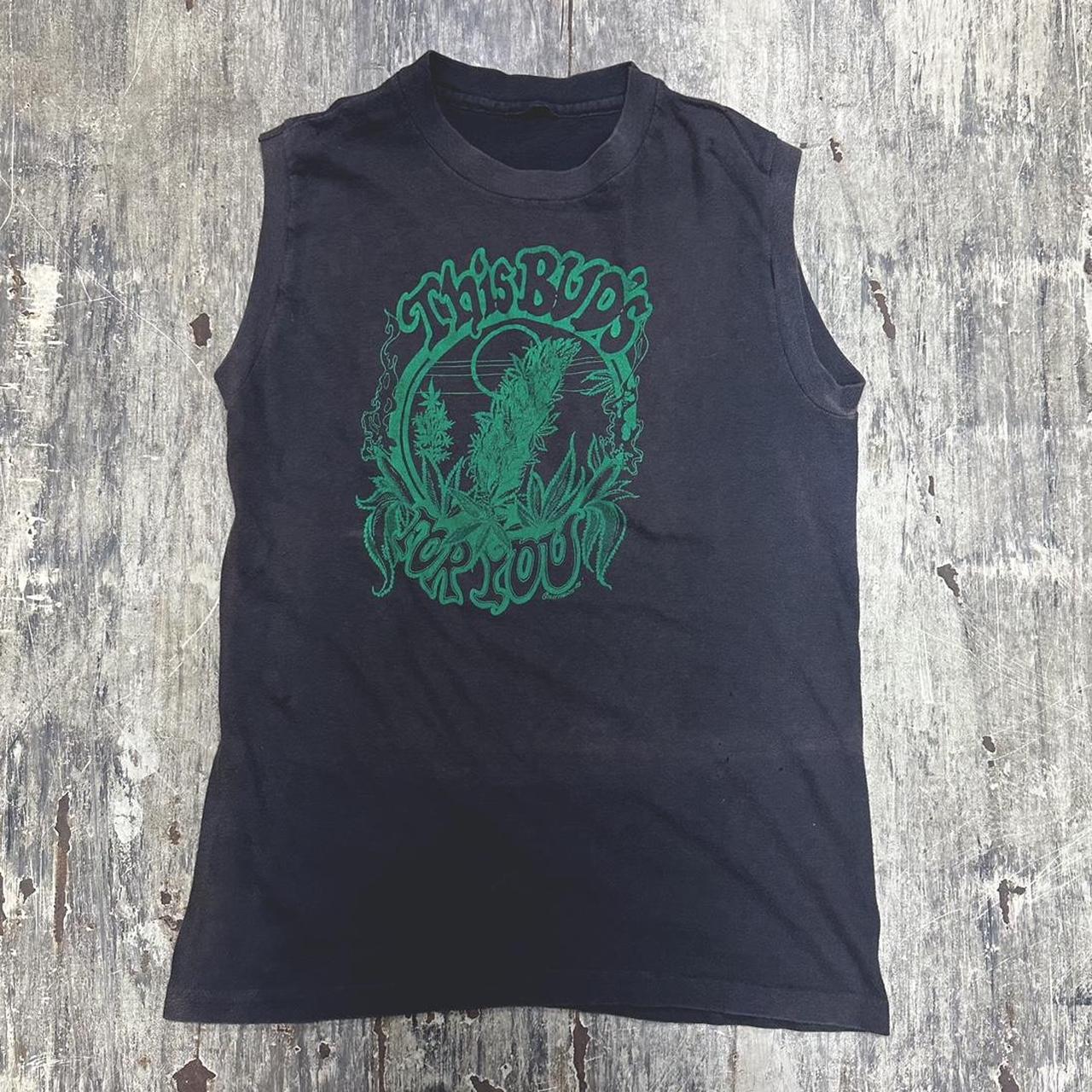 1980s this buds for you sun faded weed propaganda... - Depop