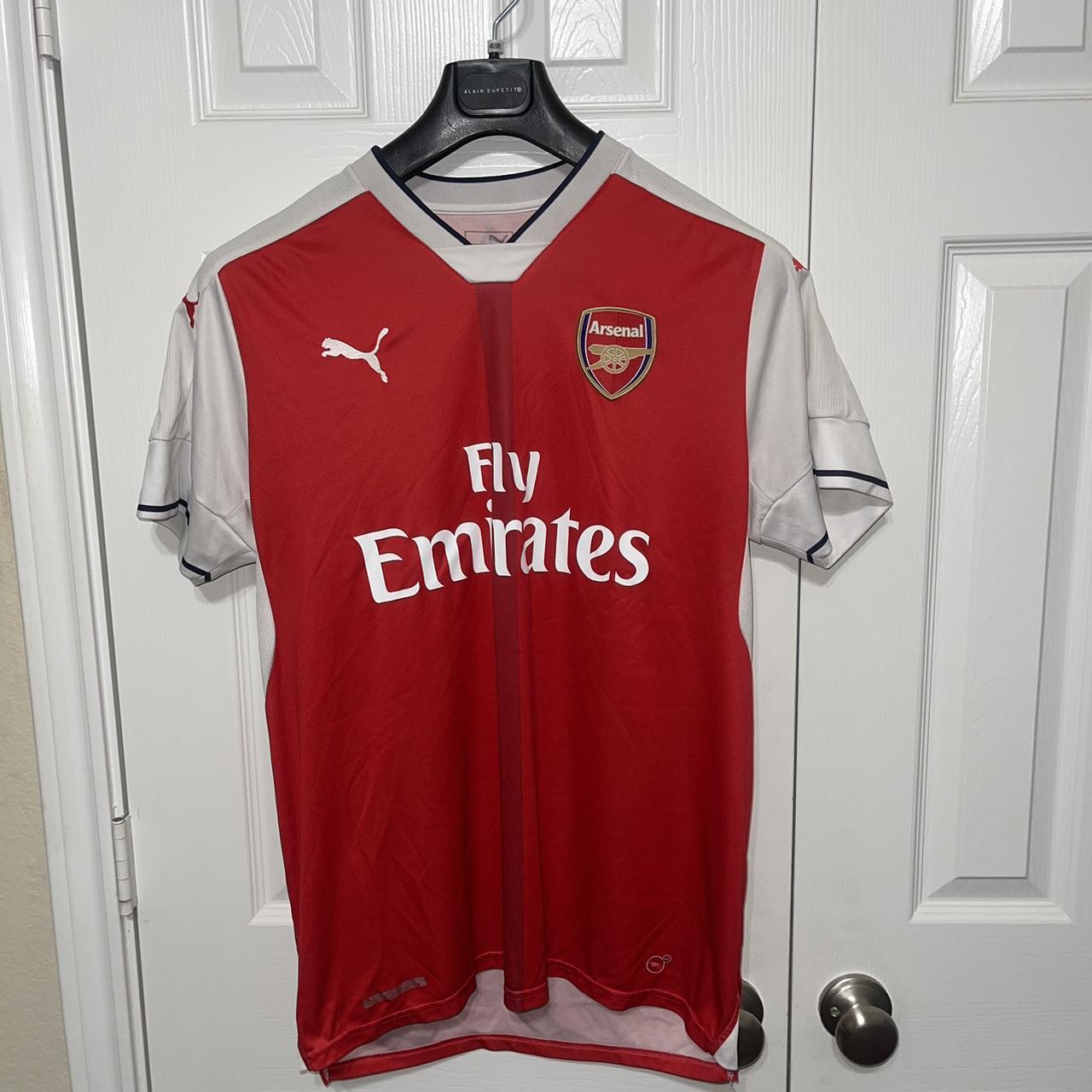 Classic Puma Arsenal Fly Emirates Jersey - Depop