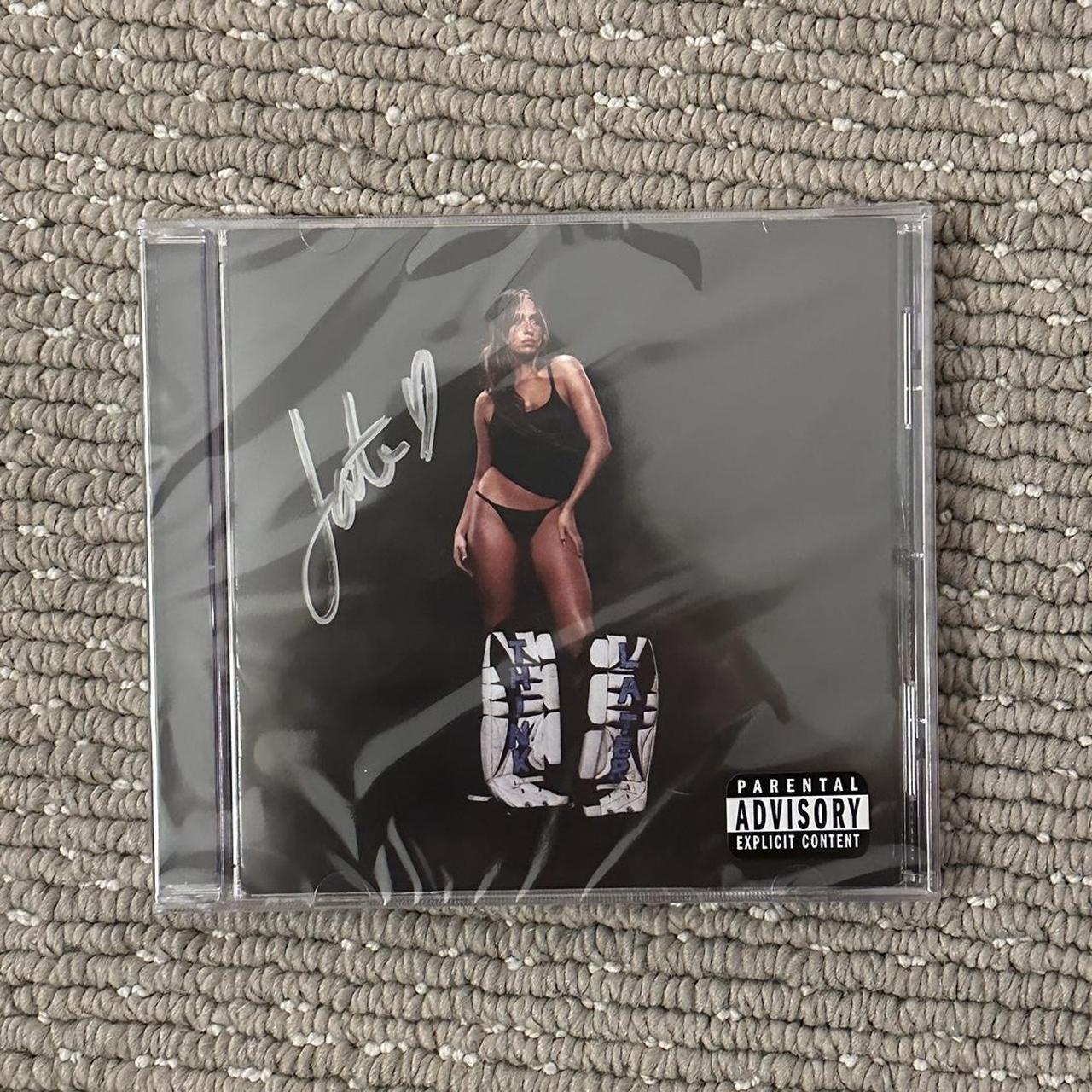 Think Later tate mcrae signed cd album. In hand... - Depop
