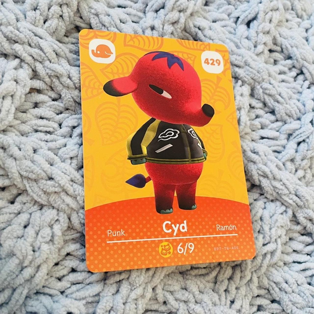 BRAND NEW Cyd animal crossing amiibo card! Never... - Depop