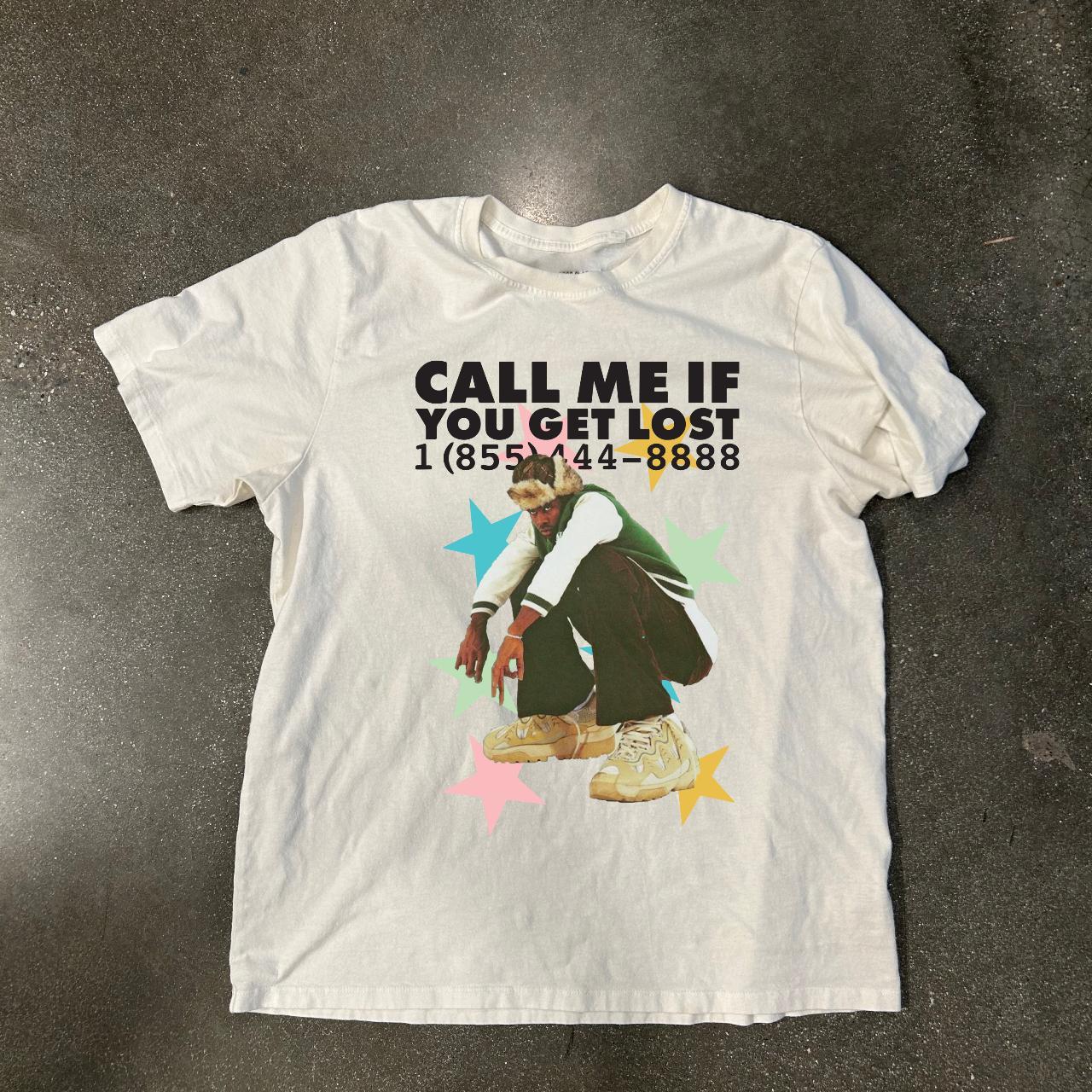 Call Me If You Get Lost Tyler Tee printed on bella... - Depop