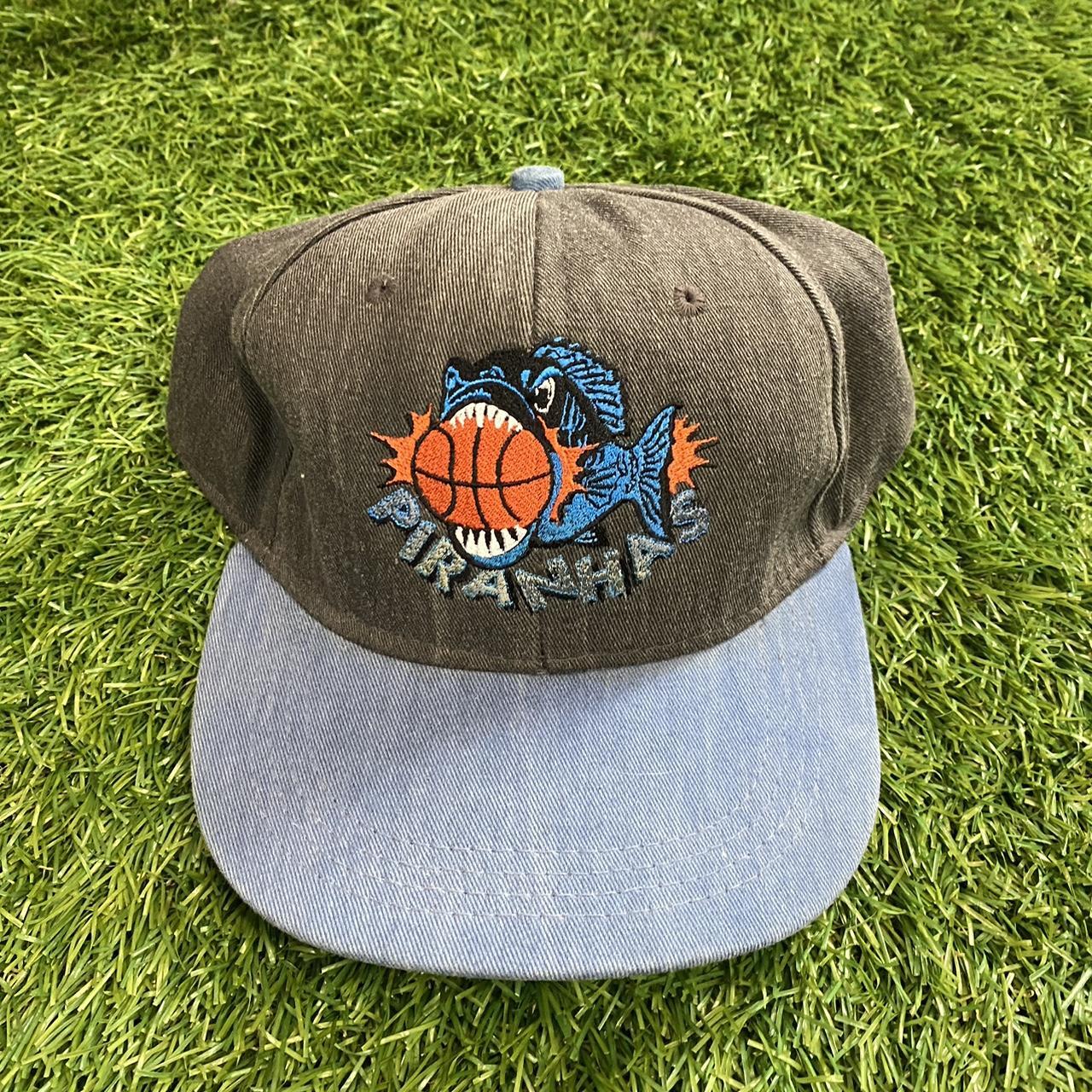 Vintage Pittsburgh Piranhas Hat CBA basketball... - Depop