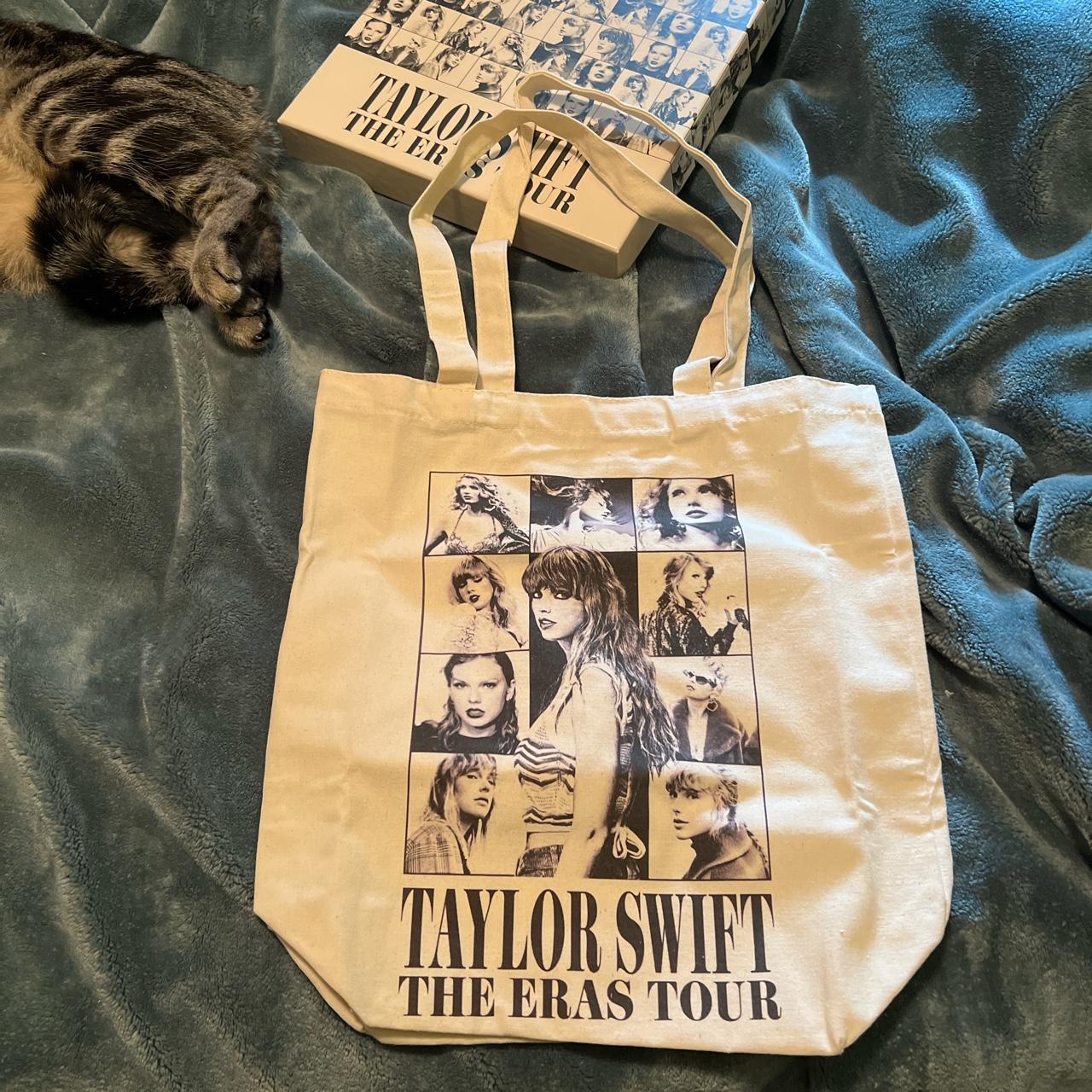 taylor swift eras tour tote bag • from vip merch •... - Depop