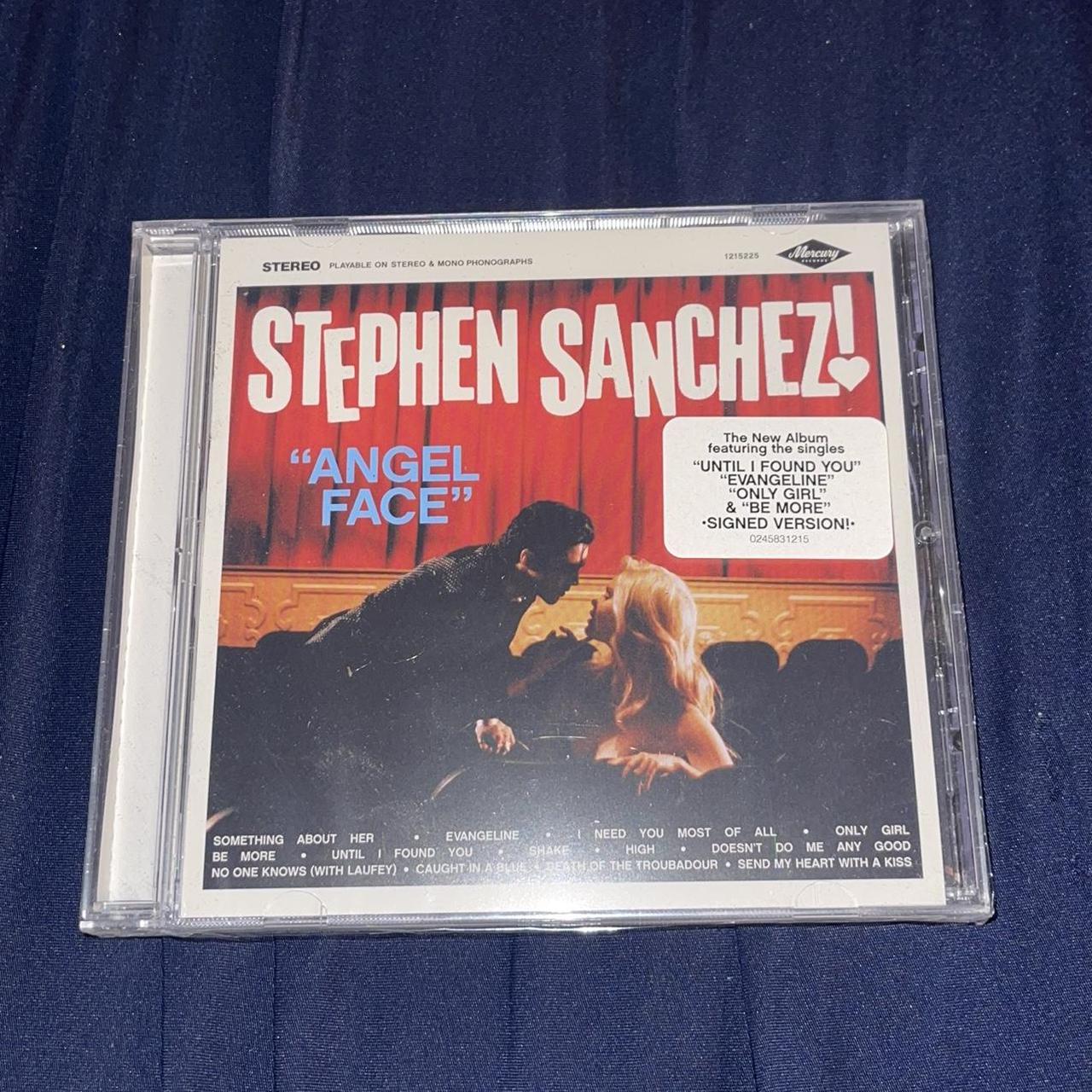 Stephen Sanchez Angel Face SIGNED CD. CD is in... - Depop
