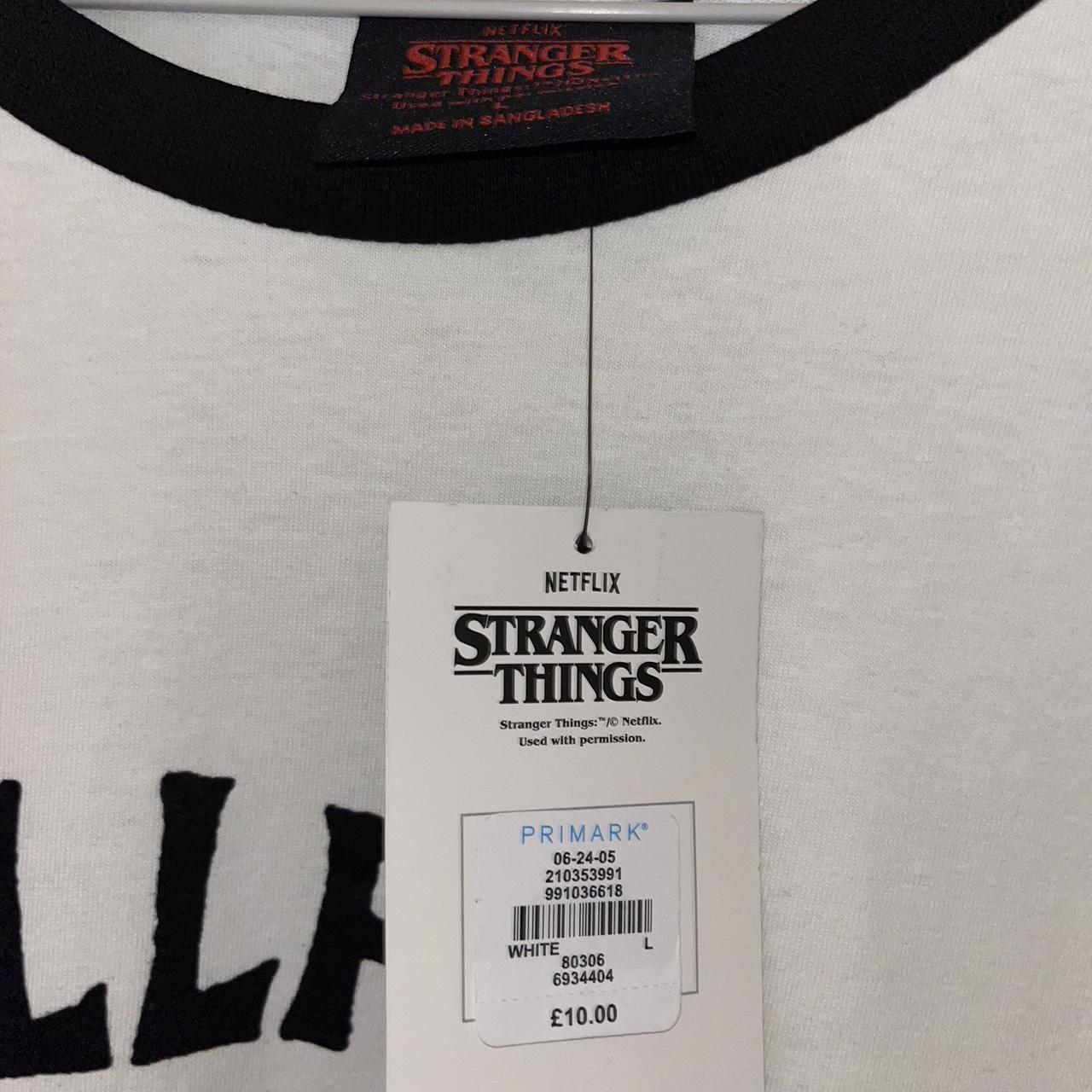 PRIMARK - Stranger Things Hellfire Club Tee - FREE... - Depop
