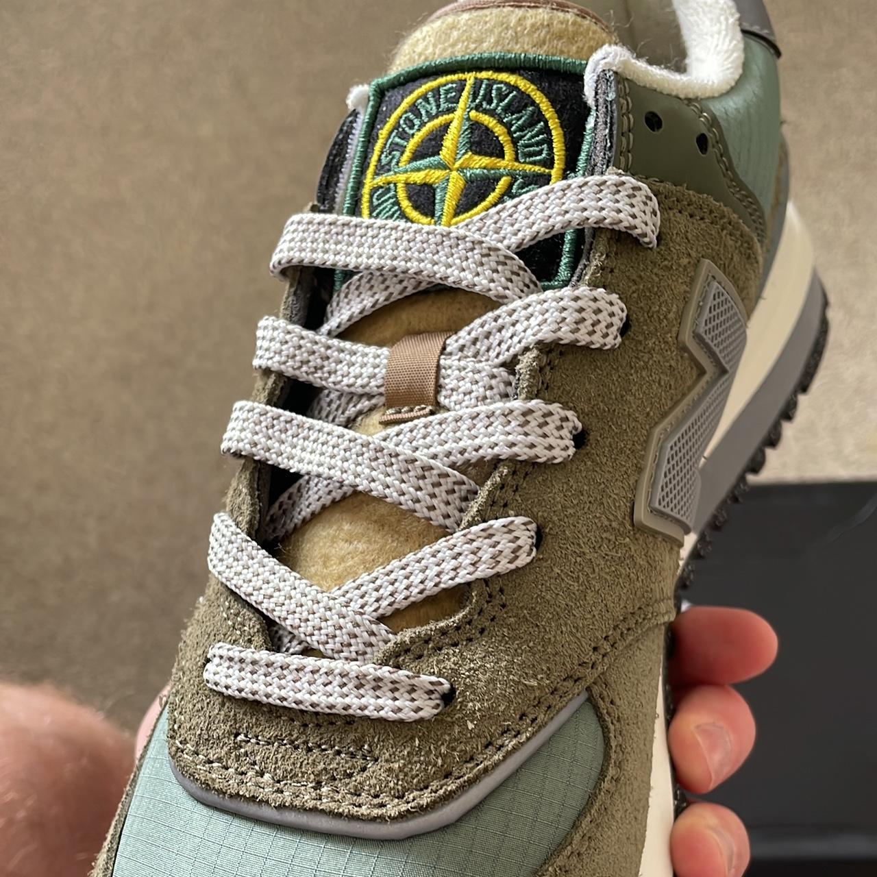 Stone Island x New Balance Trainer Size 9 - Depop