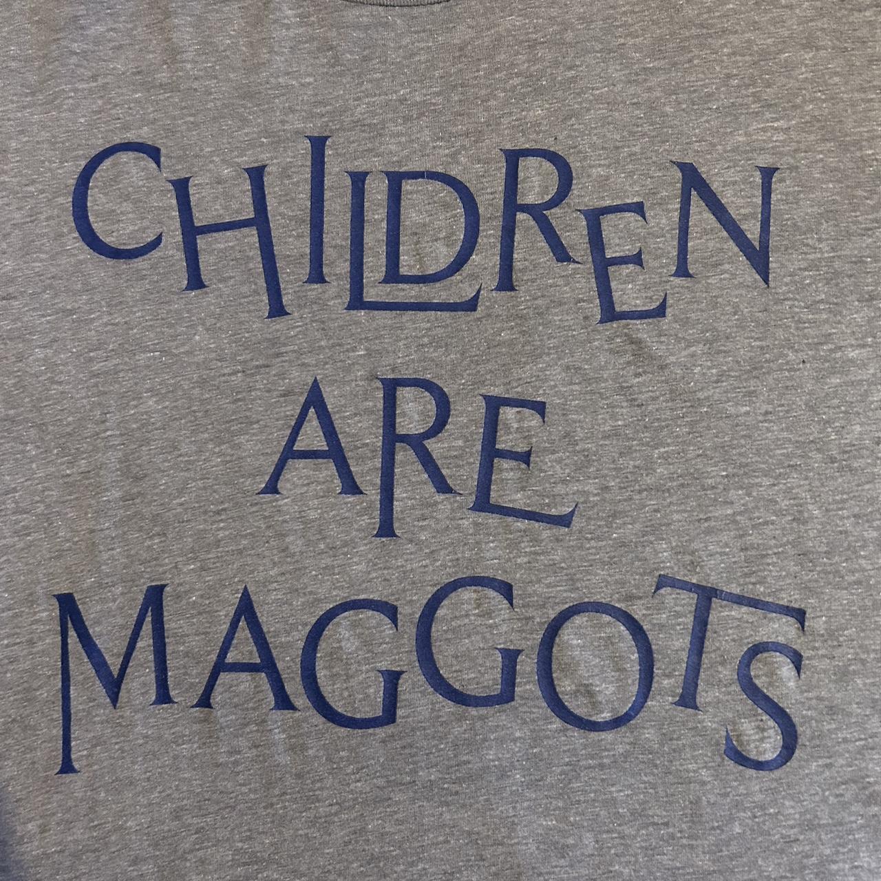 Matilda the musical merch Children are maggots Small... - Depop